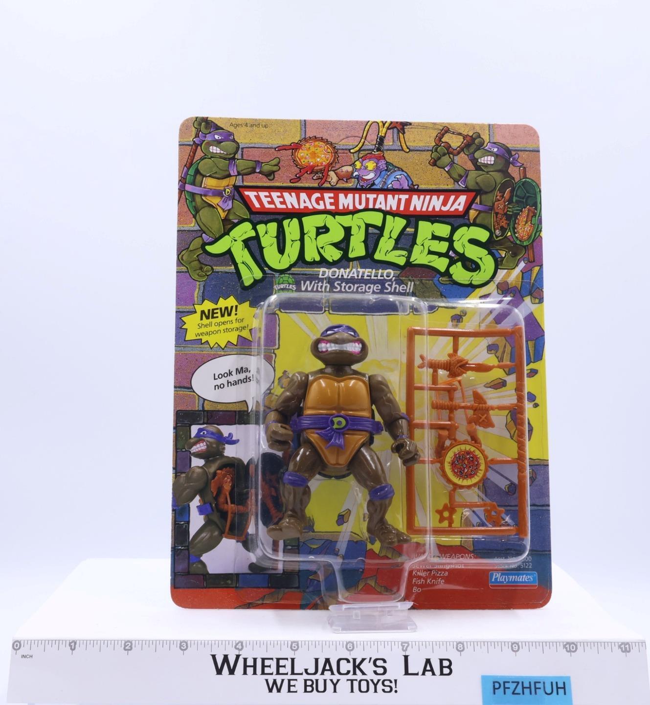 Donatello W/Storage Shell Teenage Mutant Ninja Turtles TMNT 1990 NEW ...