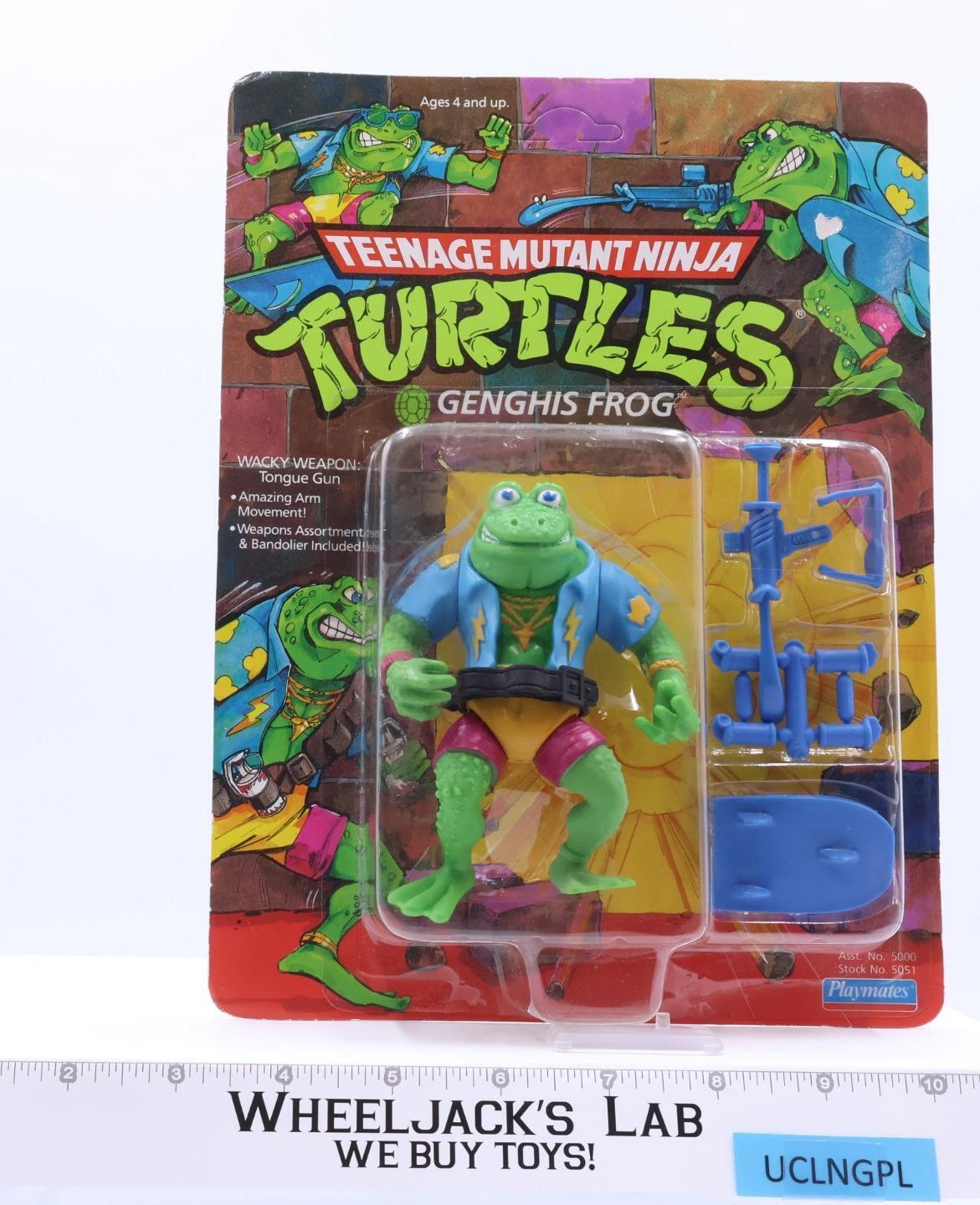 Genghis Frog Teenage Mutant Ninja Turtles TMNT 1989 Playmates NEW MOSC ...