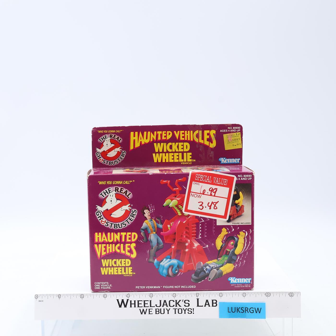 Wicked Wheelie Haunted Vehicles The Real Ghostbusters 1986 Kenner NEW ...