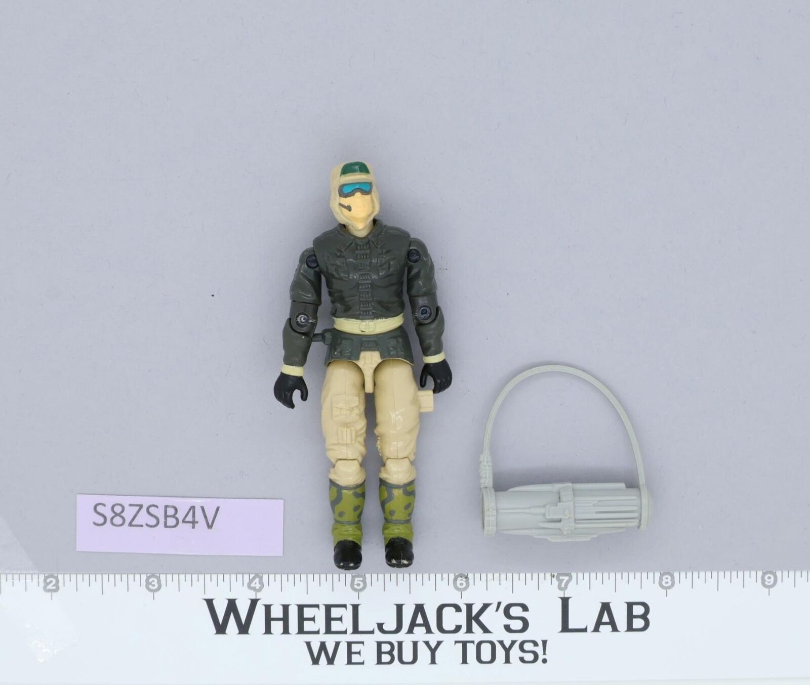 Rampart V1 G.I. Joe 1990 Hasbro Vintage Action Figure - Wheeljack's Lab