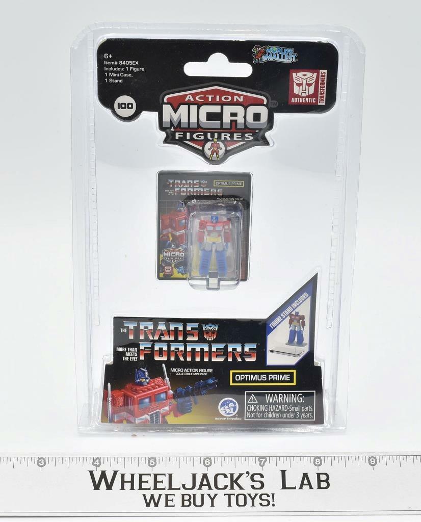 Micro Optimus Prime Worlds Smallest Hasbro Super Impulse NEW MOSC 2020 ...