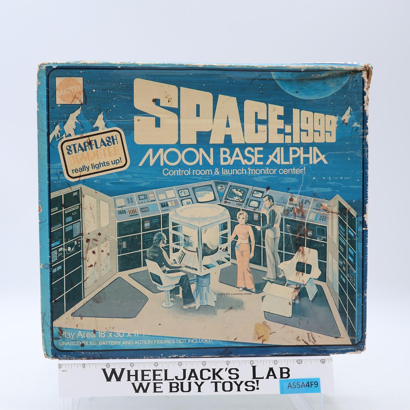 Moon Base Alpha Space: 1999 TV Show 1976 Mattel Action Figure Playset ...