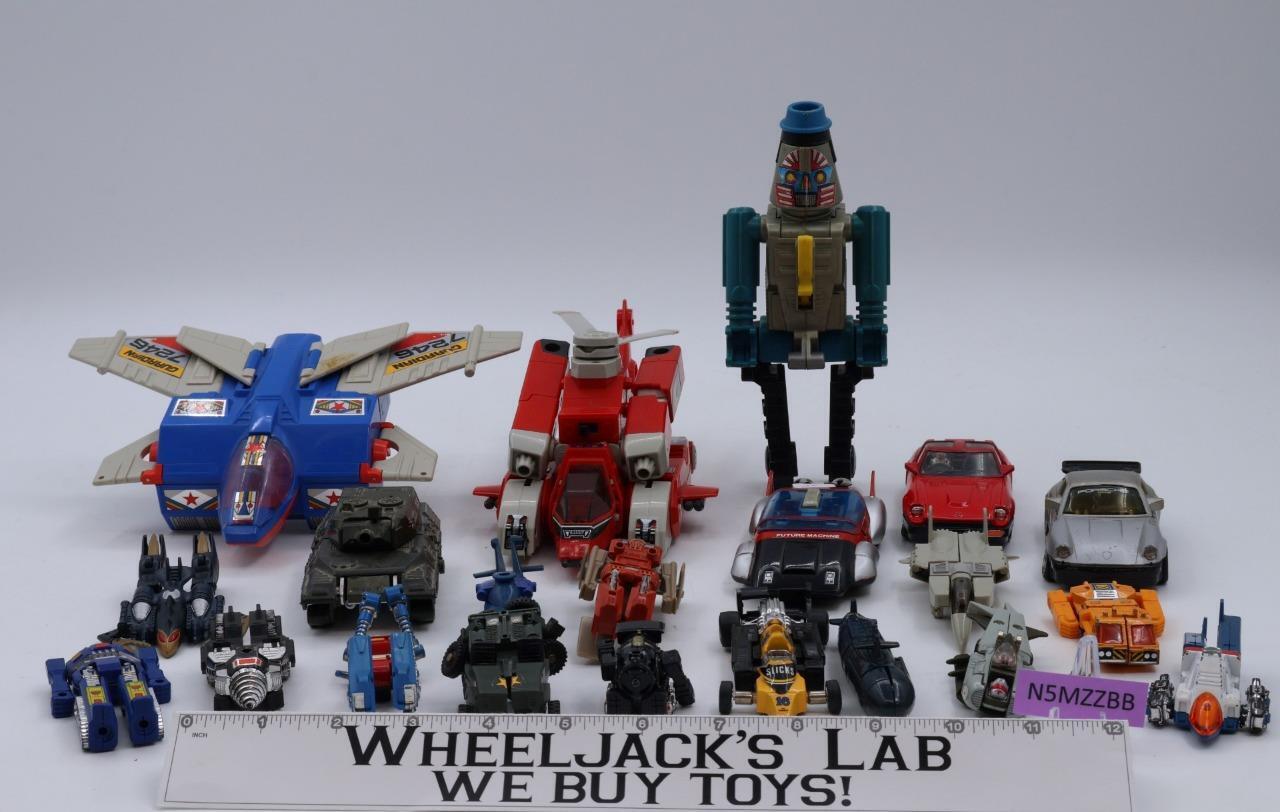 LARGE LOT Power Warrior Courageous Guardian Gobots 1985 Tonka Vintage ...