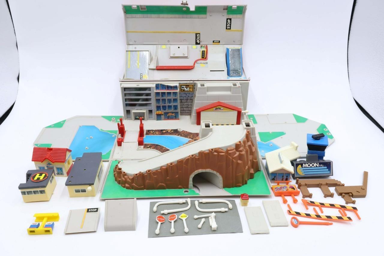 Super City Toolbox Micro Machines 1988 Galoob Carry Playset Case ...