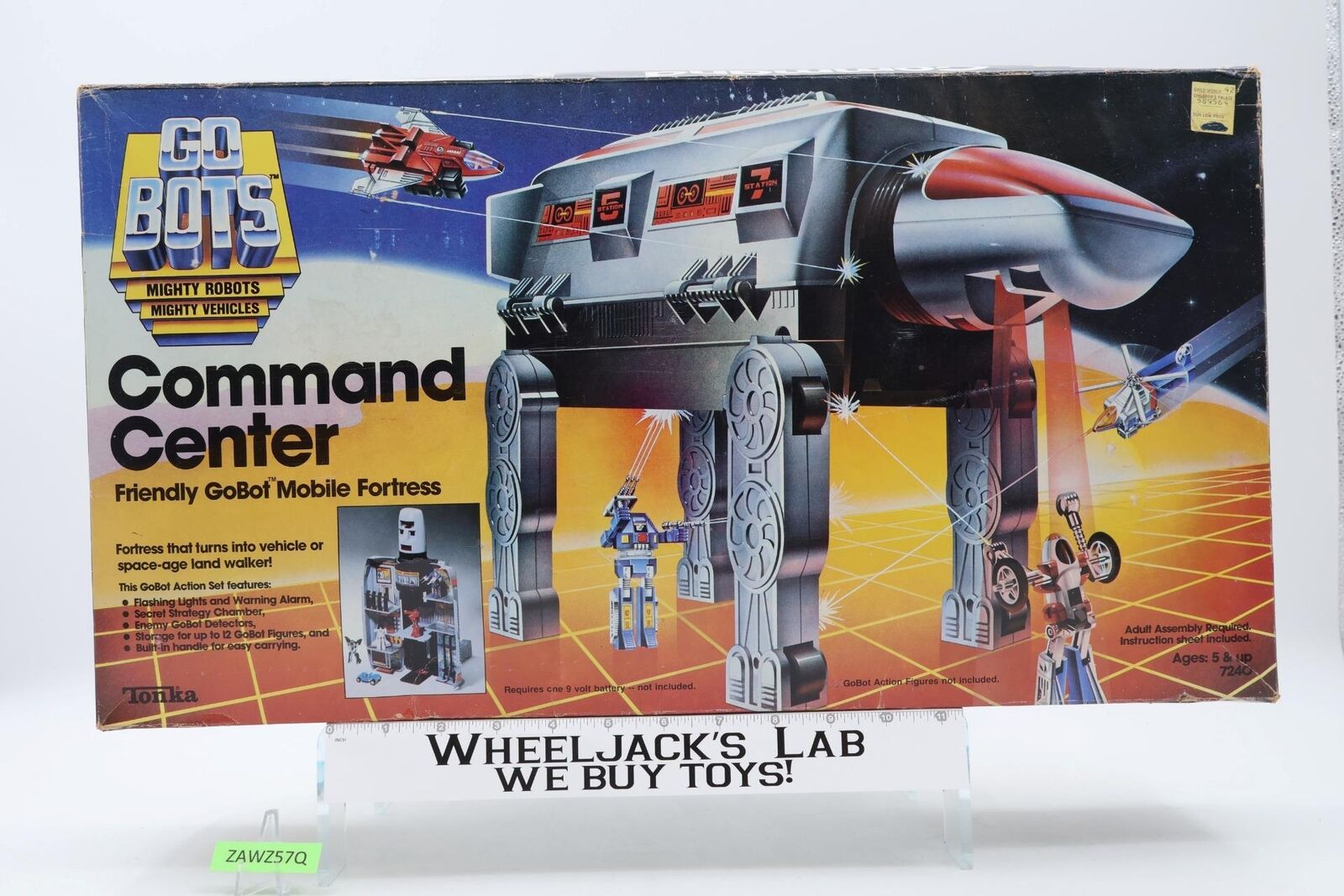 Commander Center Mobile Fortress 100% Complete Gobots 1984 Tonka ...