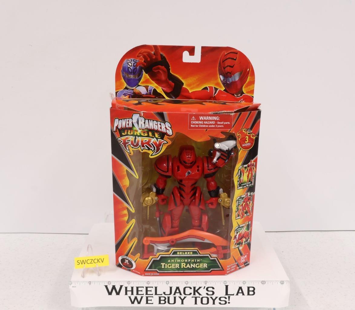 Animorphin' Tiger Ranger Complete Power Rangers Jungle Fury 2007 Bandai ...