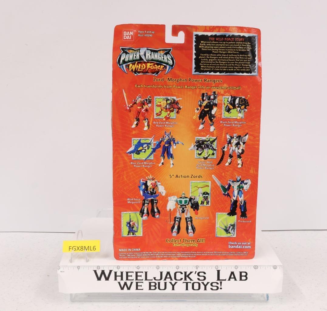 Blue Zord - Morphin Ranger Complete Power Rangers Wild Force 2002 ...