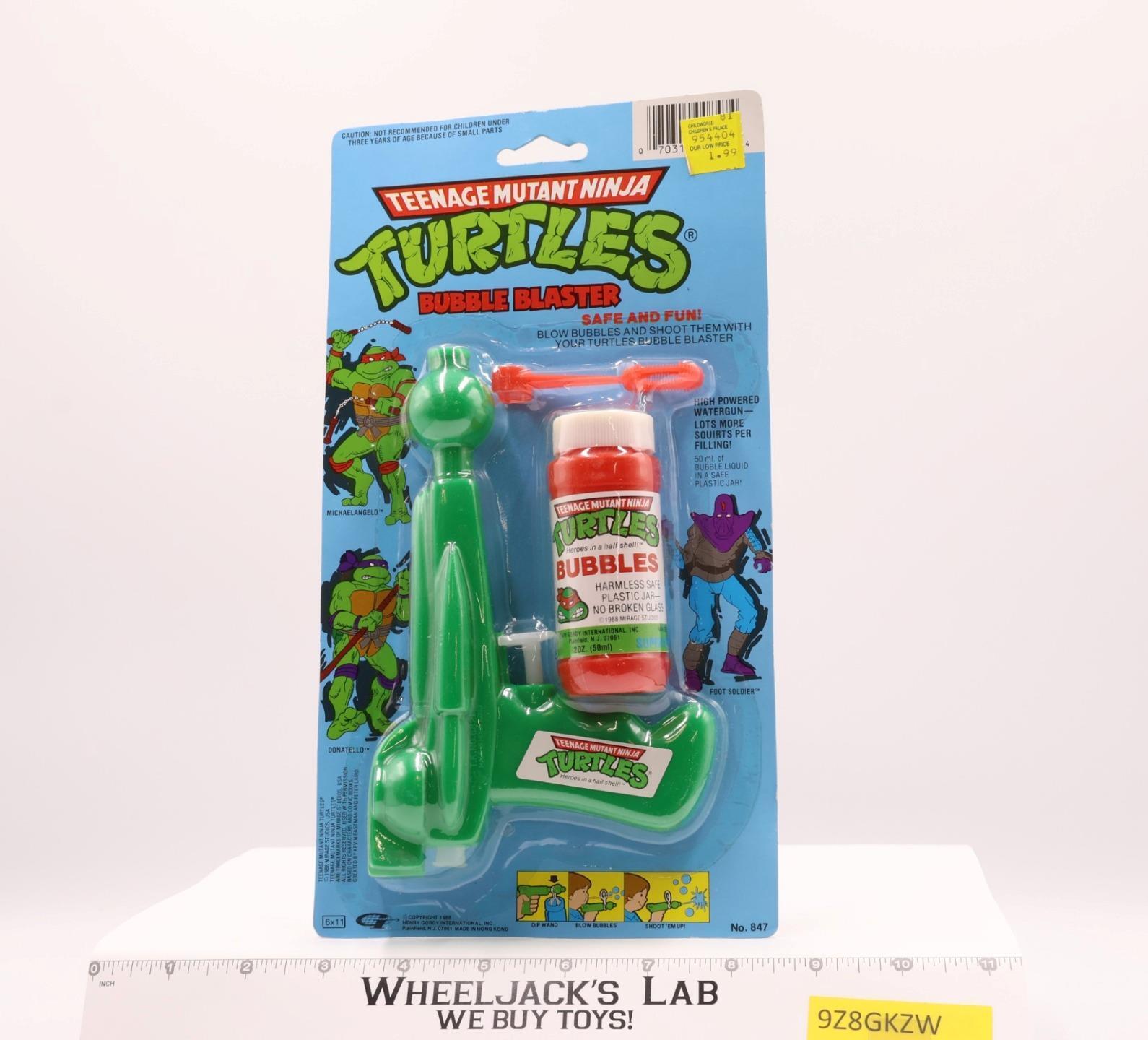 Bubble Blaster Teenage Mutant Ninja Turtles TMNT 1988 Henry Gordy NEW ...