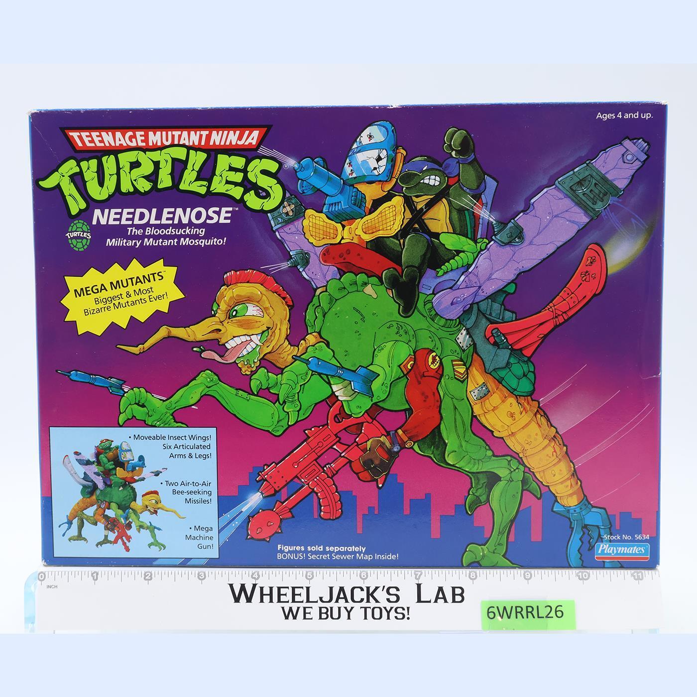 Needlenose Teenage Mutant Ninja Turtles TMNT 1990 Playmates Vehicle NEW ...