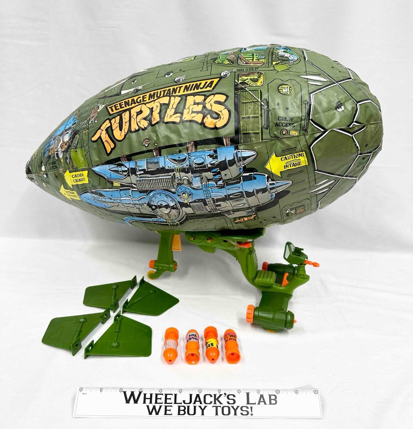 Turtle Blimp 100% Complete Teenage Mutant Ninja Turtles TMNT 1989 ...