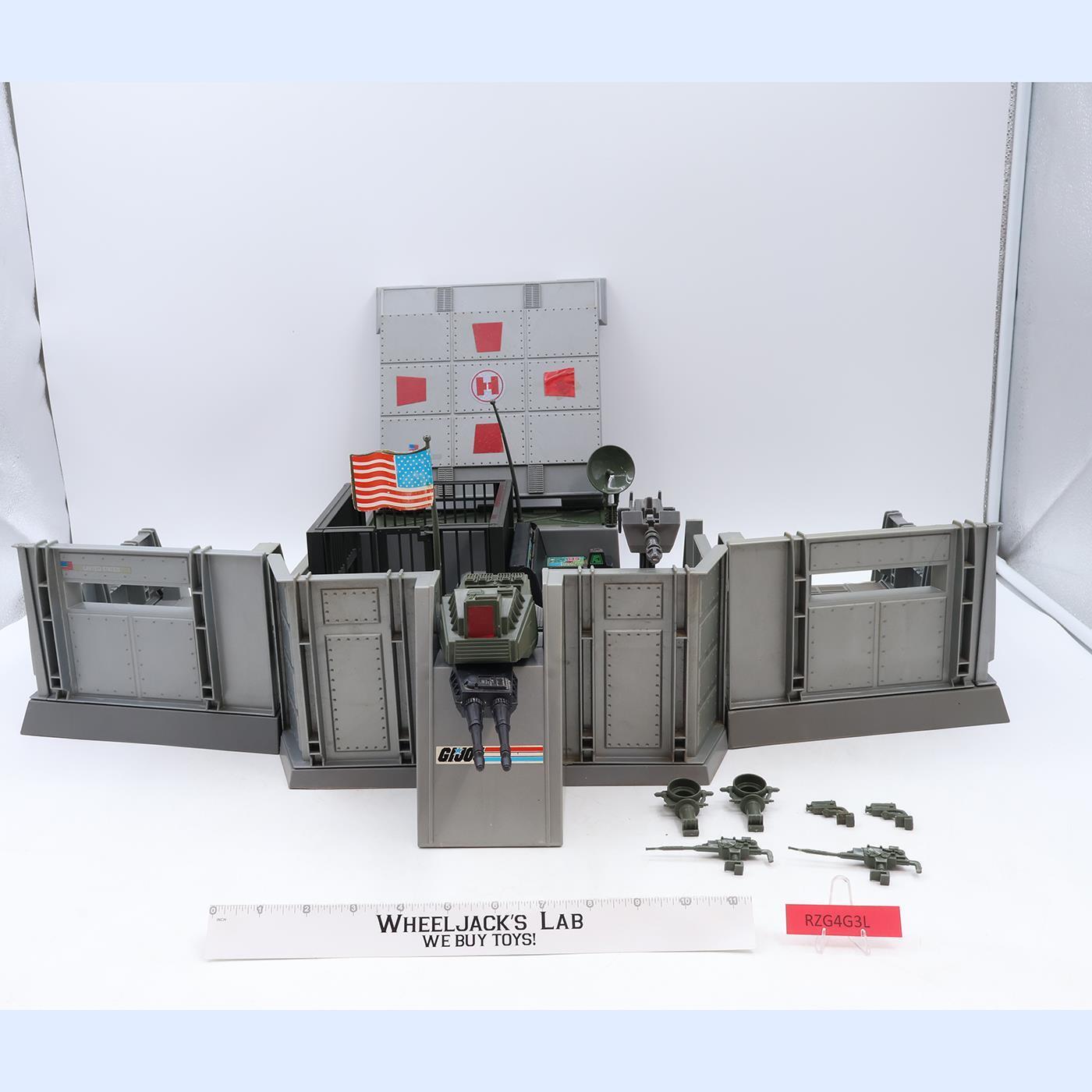 Headquarters Command Center 100% Complete G.I. Joe 1983 Hasbro Vintage Playset - Wheeljack's Lab