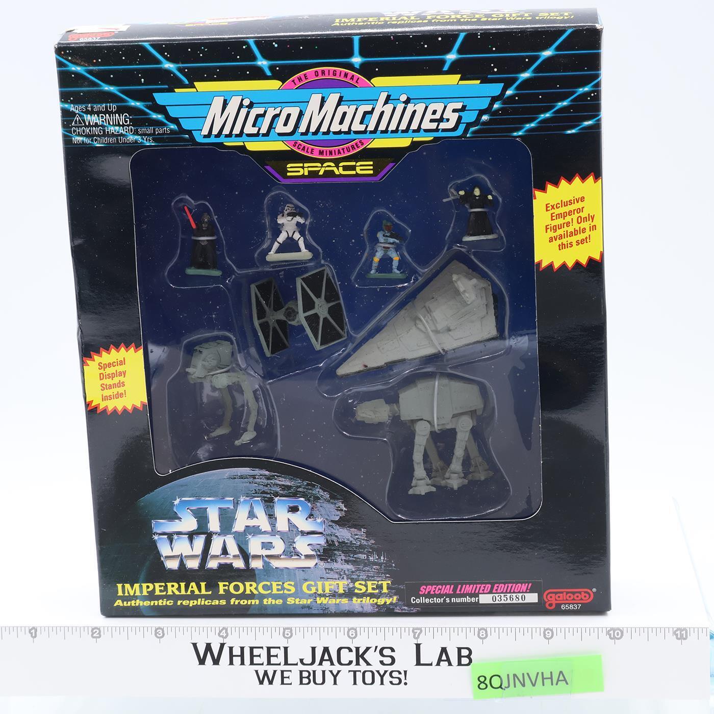 #65837 Imperial Forces Gift Set Star Wars Micro Machines 1994 Galoob ...