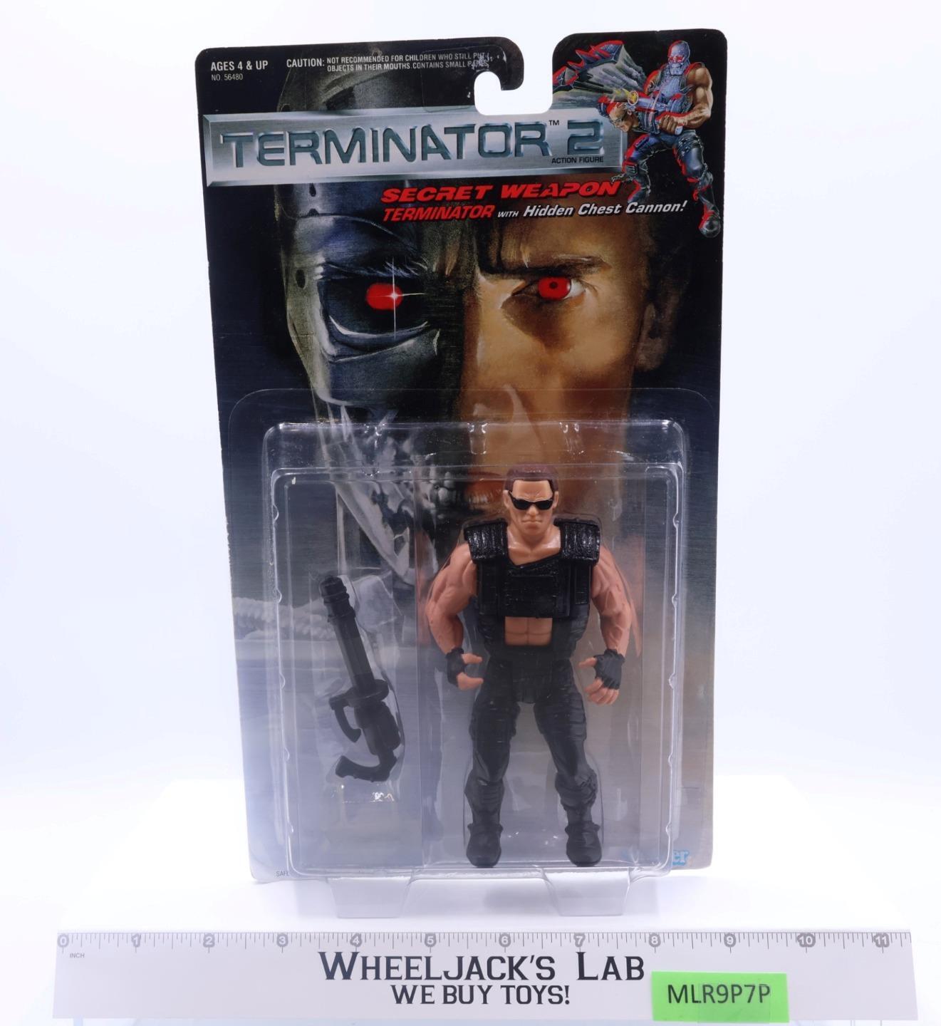 Secret Weapon Terminator 2 w Chest Cannon Kenner 1991 MOSC Vintage ...