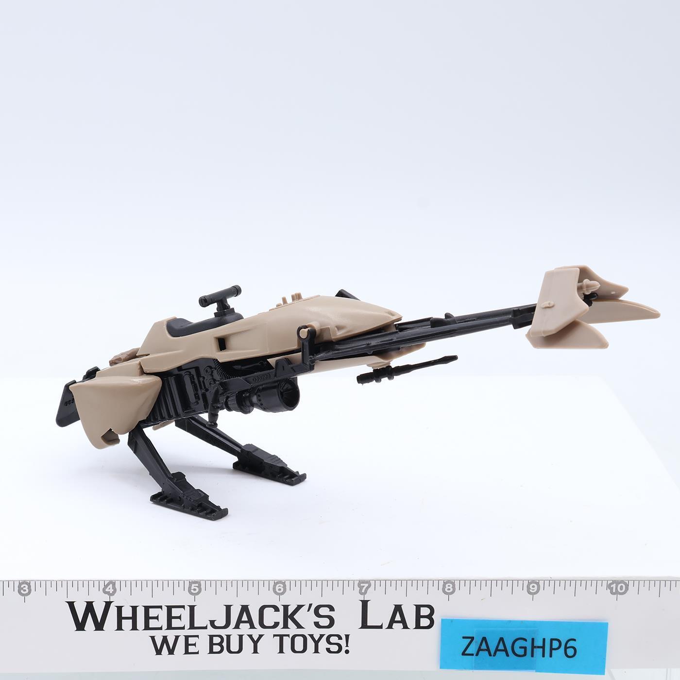 Speeder Bike 100% Complete Star Wars ROTJ 1983 Kenner Action Figure Vehicle - Wheeljack's Lab