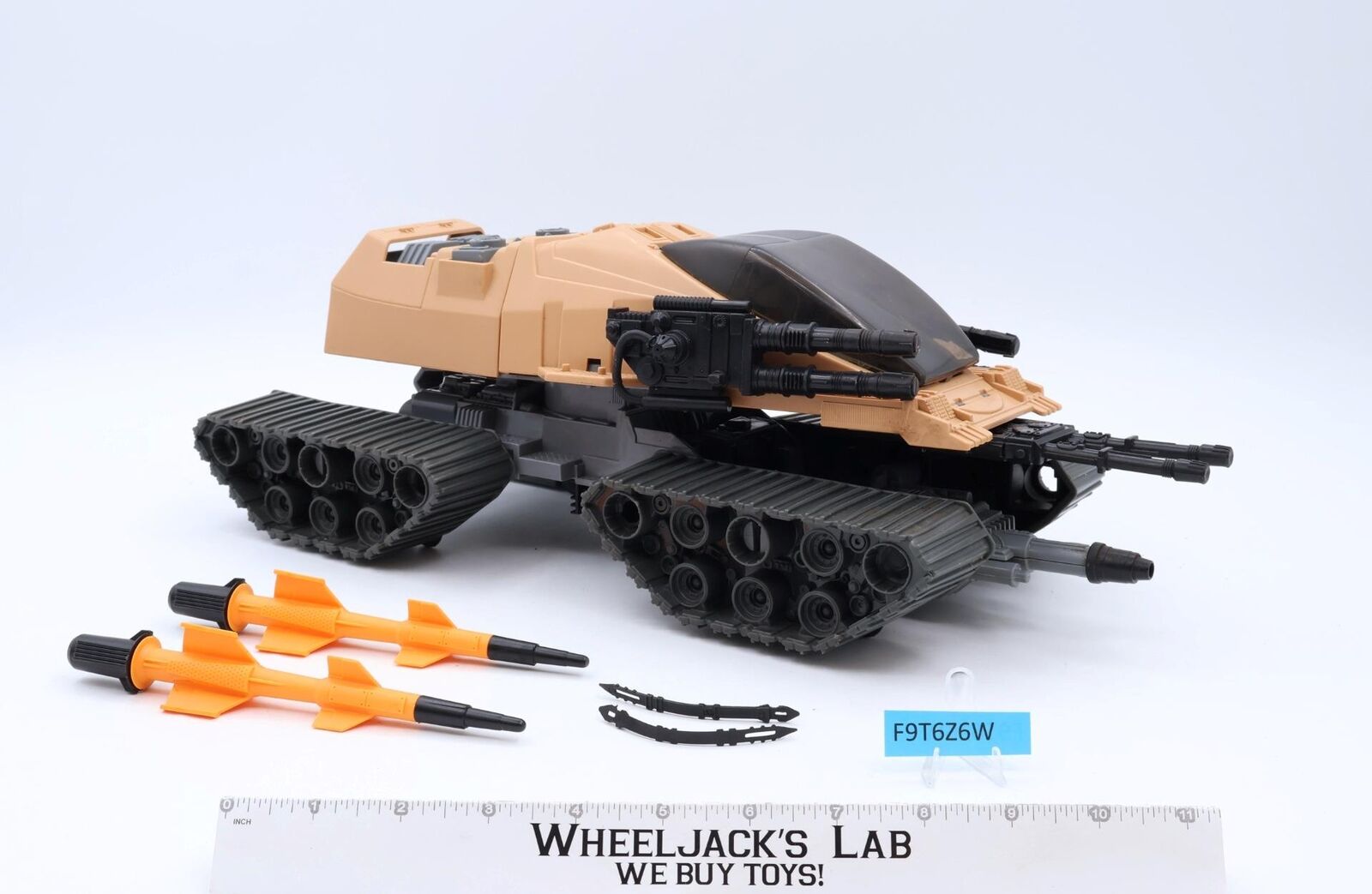 Raider G.I. Joe 1989 Hasbro Vintage Vehicle Action Figure - Wheeljack's Lab