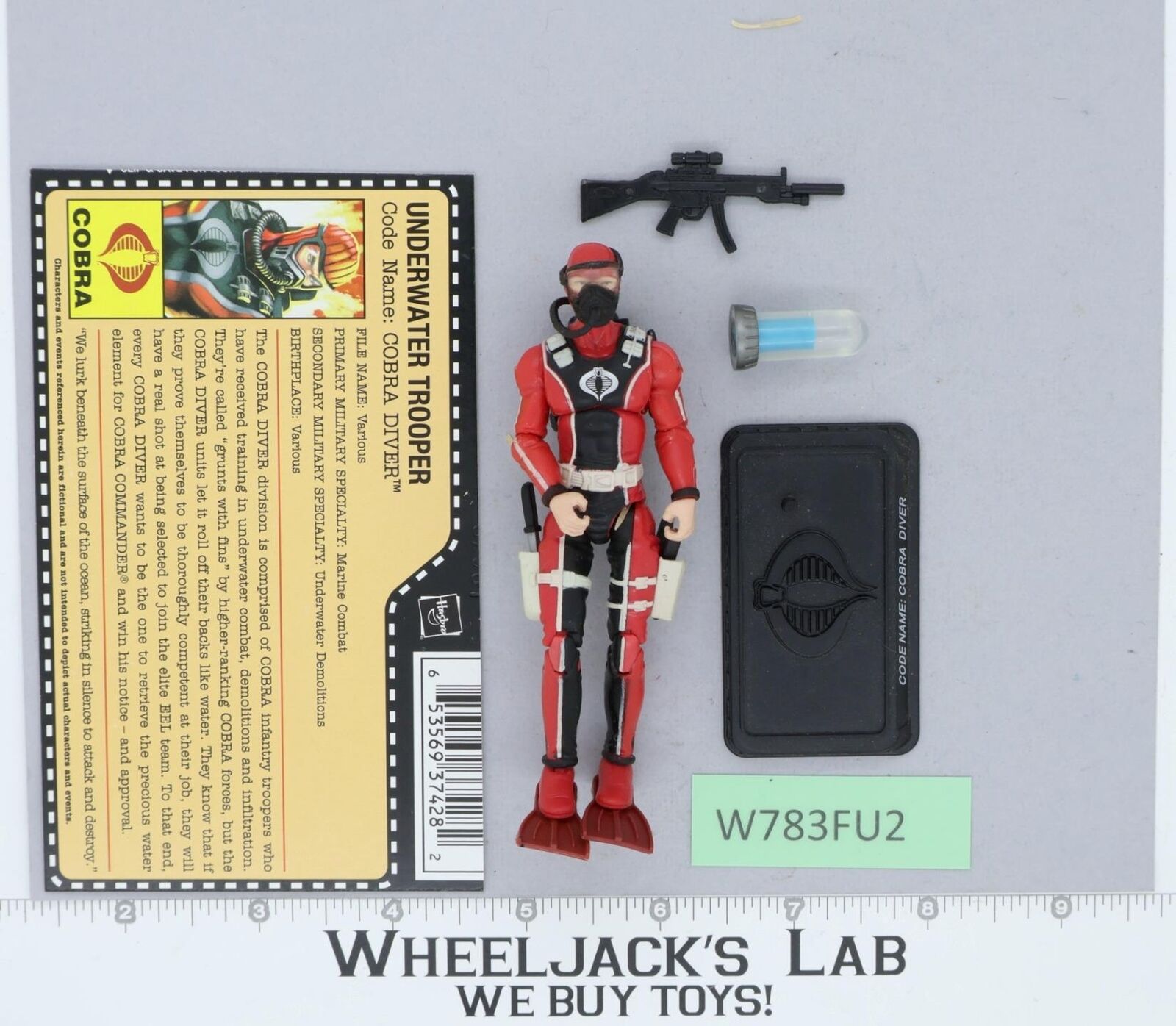 Cobra Diver 100% Complete G.I. Joe Cartoon Series 2008 Hasbro Action ...