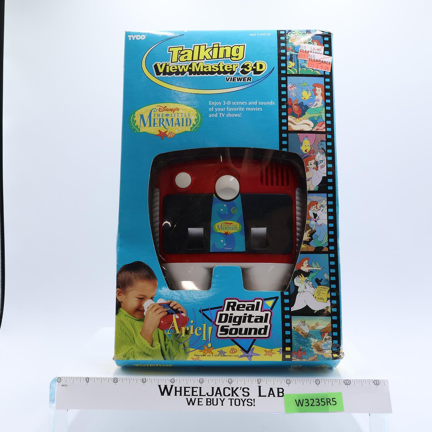 Talking View-Master 3-D Set The Little Mermaid Disney 1997 Tyco NEW ...