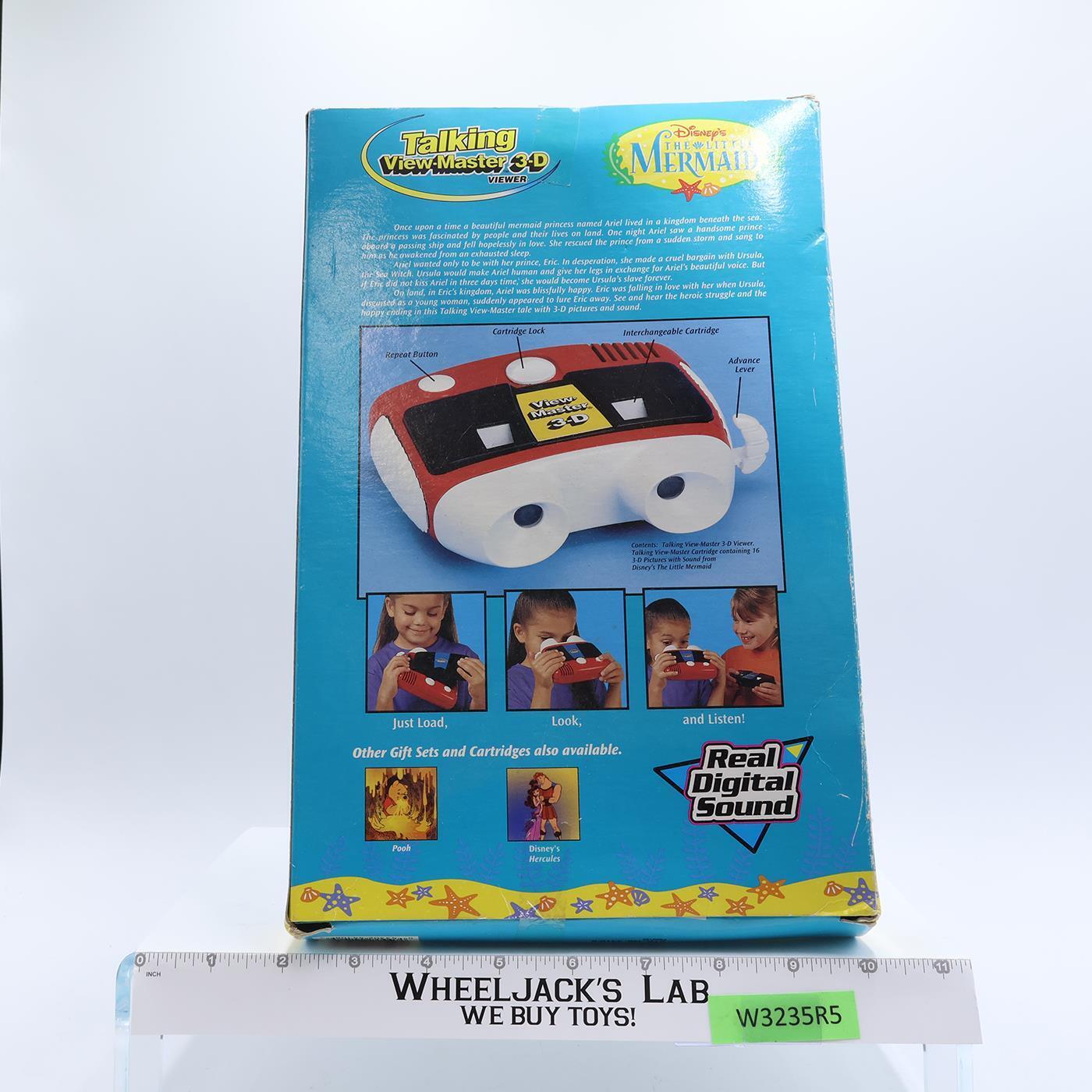 Talking View-Master 3-D Set The Little Mermaid Disney 1997 Tyco NEW ...