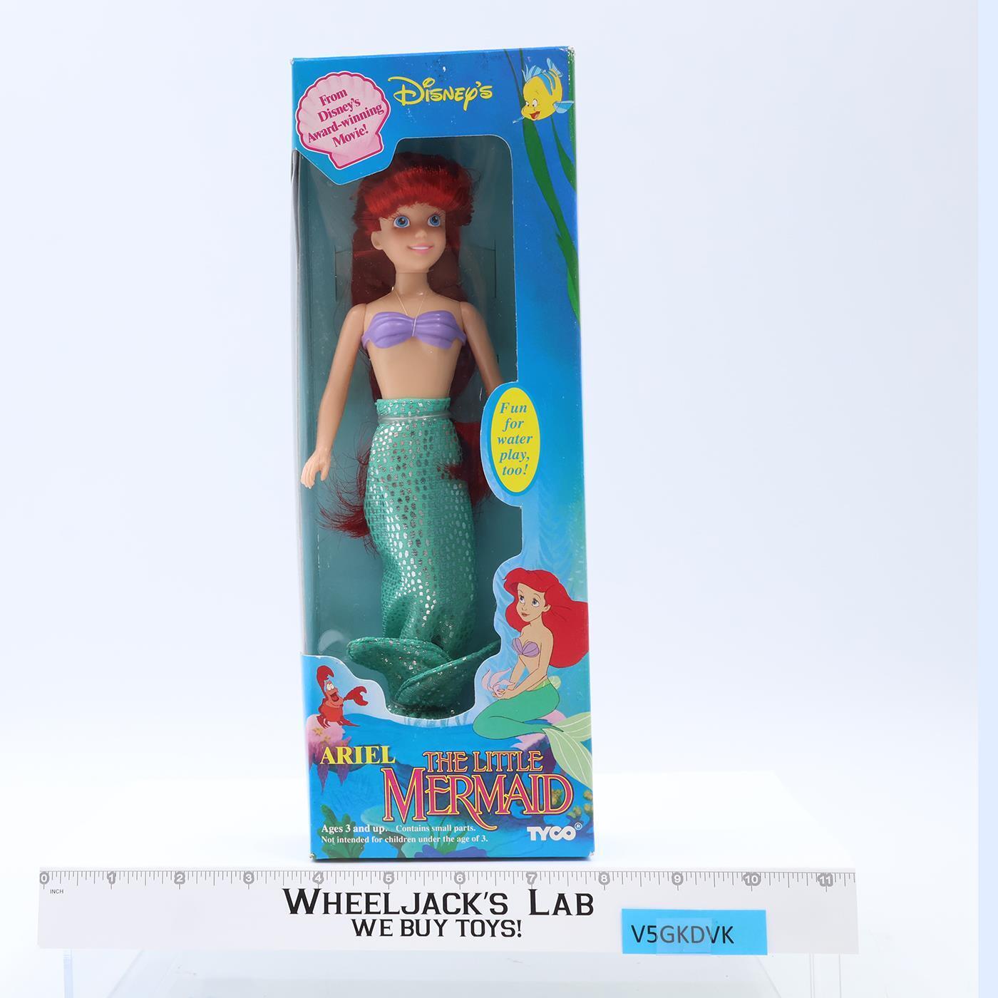 #1801 Ariel The Little Mermaid Disney 1991 Tyco Doll NEW SEALED ...