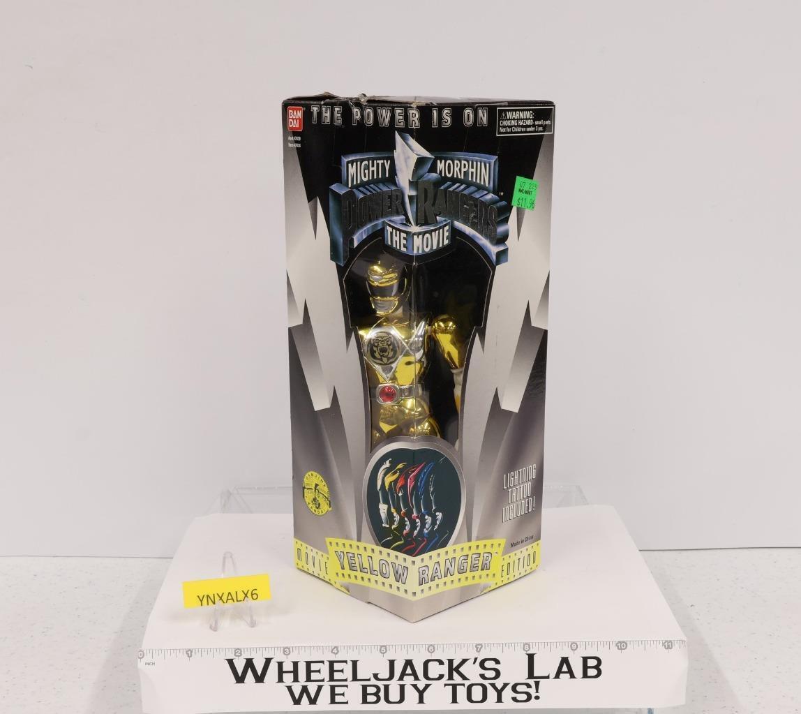 Metallic Yellow Ranger 100% Complete Power Rangers The Movie 1995 ...