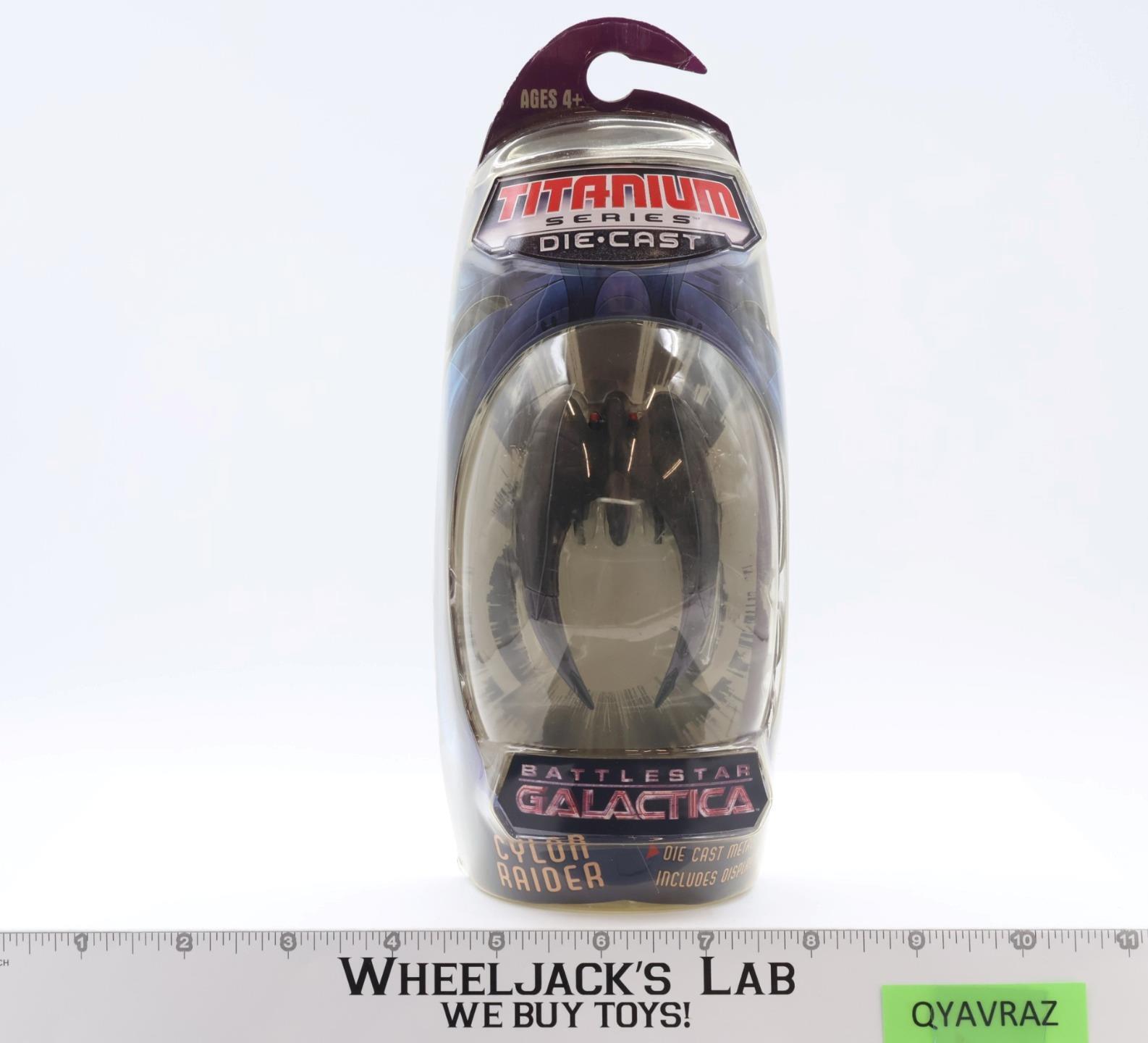 Cylon Raider Battlestar Galactica Titanium Series 2006 Hasbro Vehicle ...