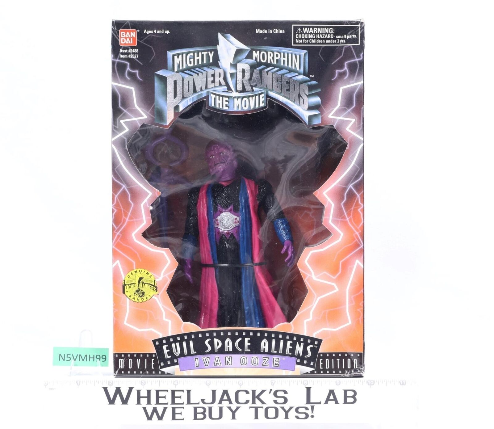 Ivan Ooze Evil Space Aliens Power Rangers The Movie 1995 Bandai Figure NEW NIB - Wheeljack's Lab