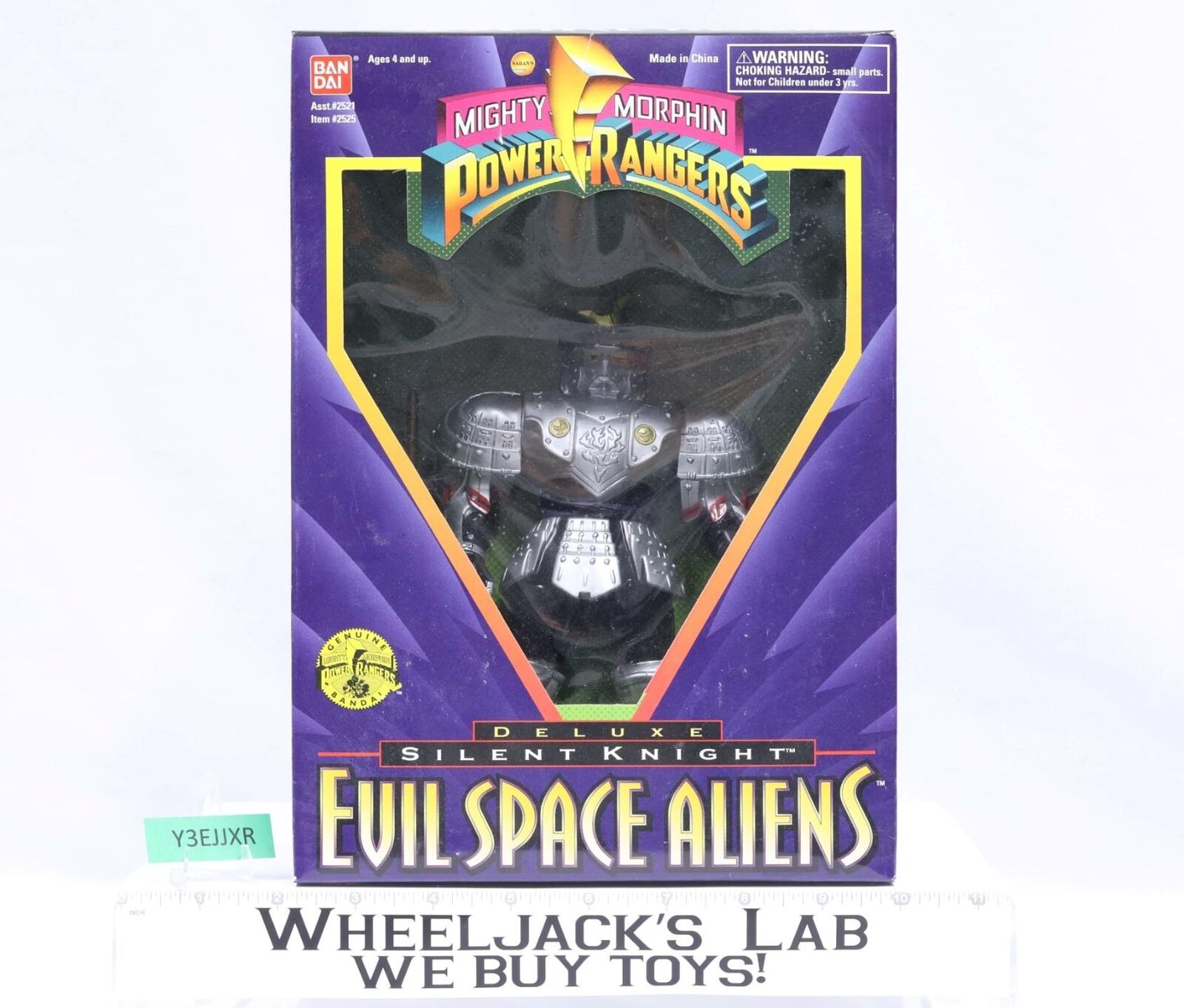 Silent Knight Evil Space Aliens Mighty Morphin Power Rangers 1995 ...