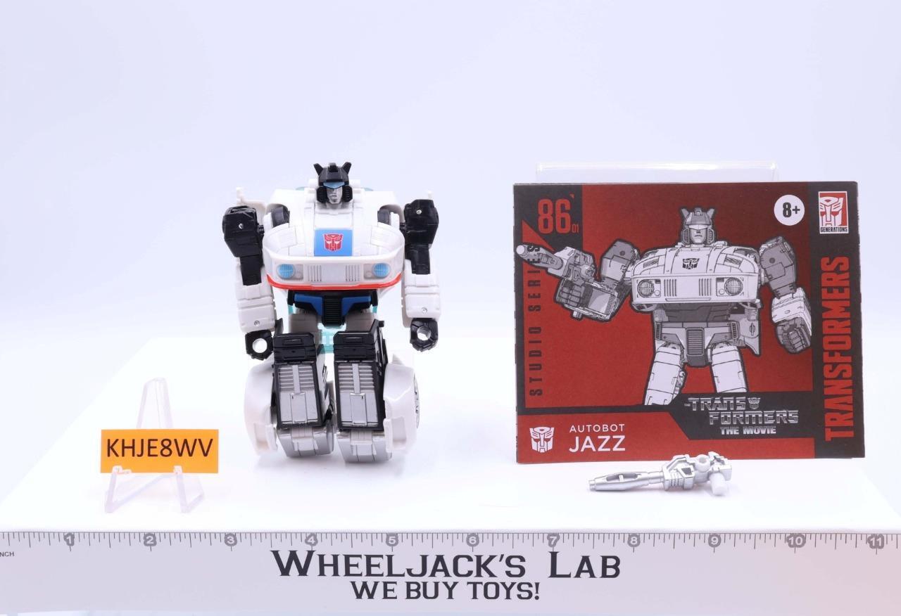 Jazz 86 100% Complete Transformers Studio Series 2021 Hasbro Action ...