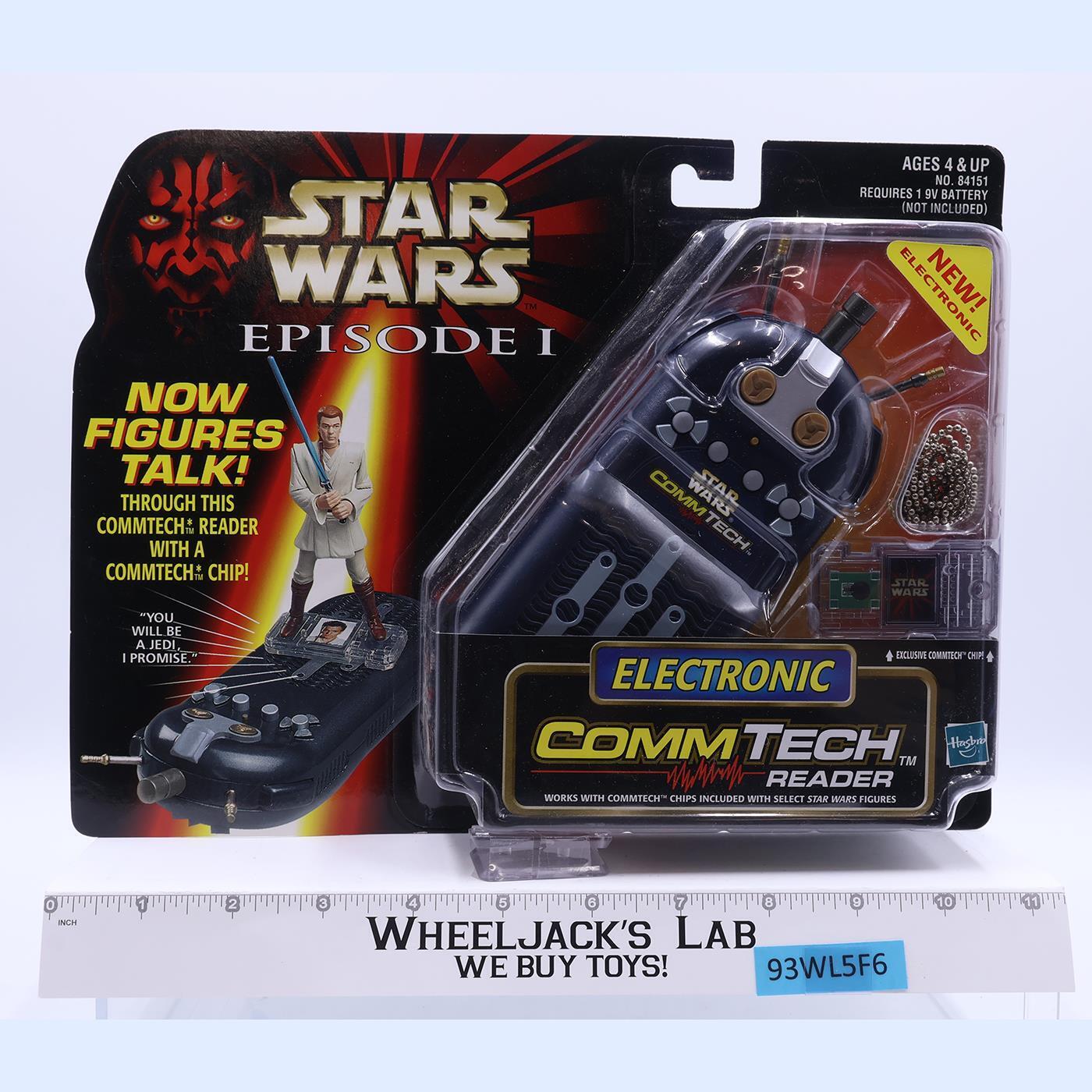 Electronic CommTech Reader Star Wars Episode 1 1998 Hasbro NEW MISB ...