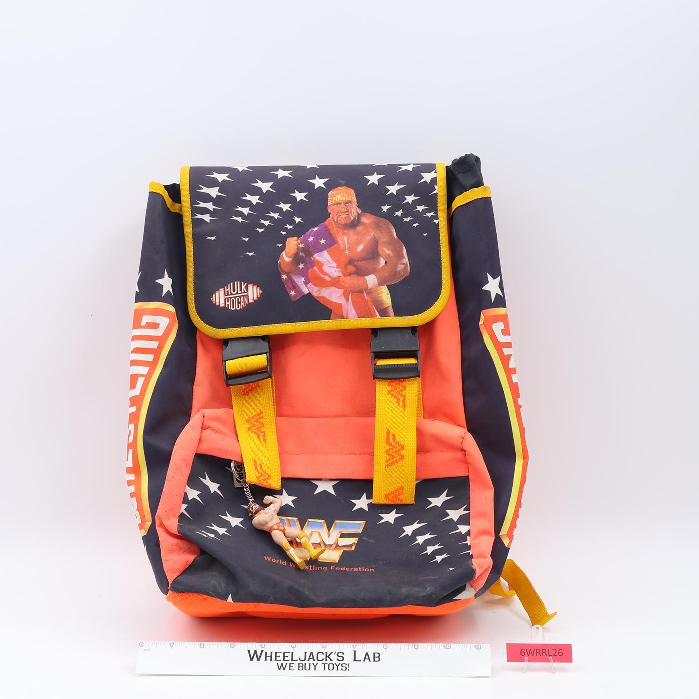 Hulk Hogan WWF Wrestling Kid's Backpack Bag 1992 GiG Vintage Made in ...