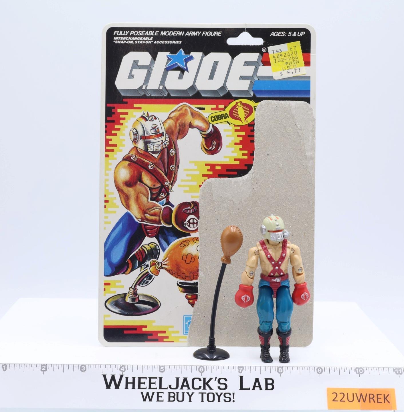 Big Boa V1 Complete 34 Cardback 1987 G.I. Joe Hasbro Vintage Action ...