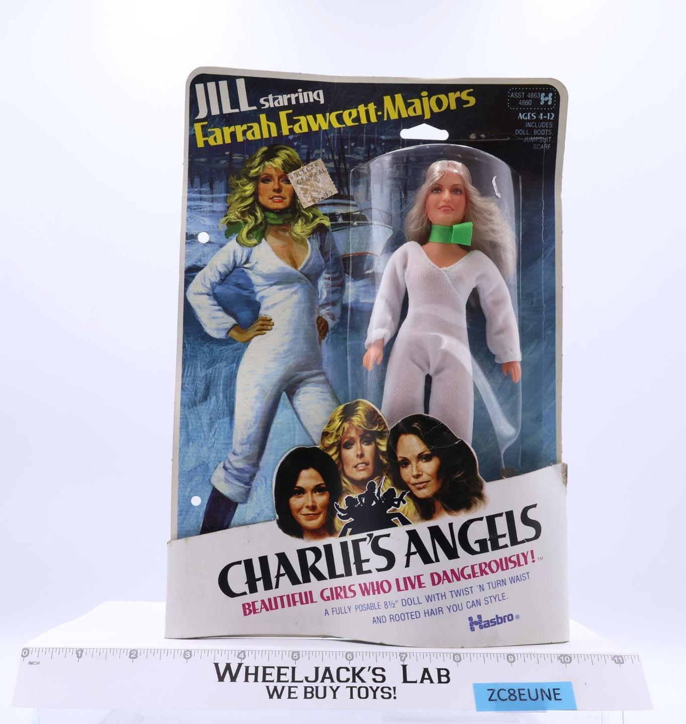 Jill Farrah Fawcett-Majors Charlie's Angels 1977 Hasbro 8.5" Figure MOSC SEALED - Wheeljack's Lab