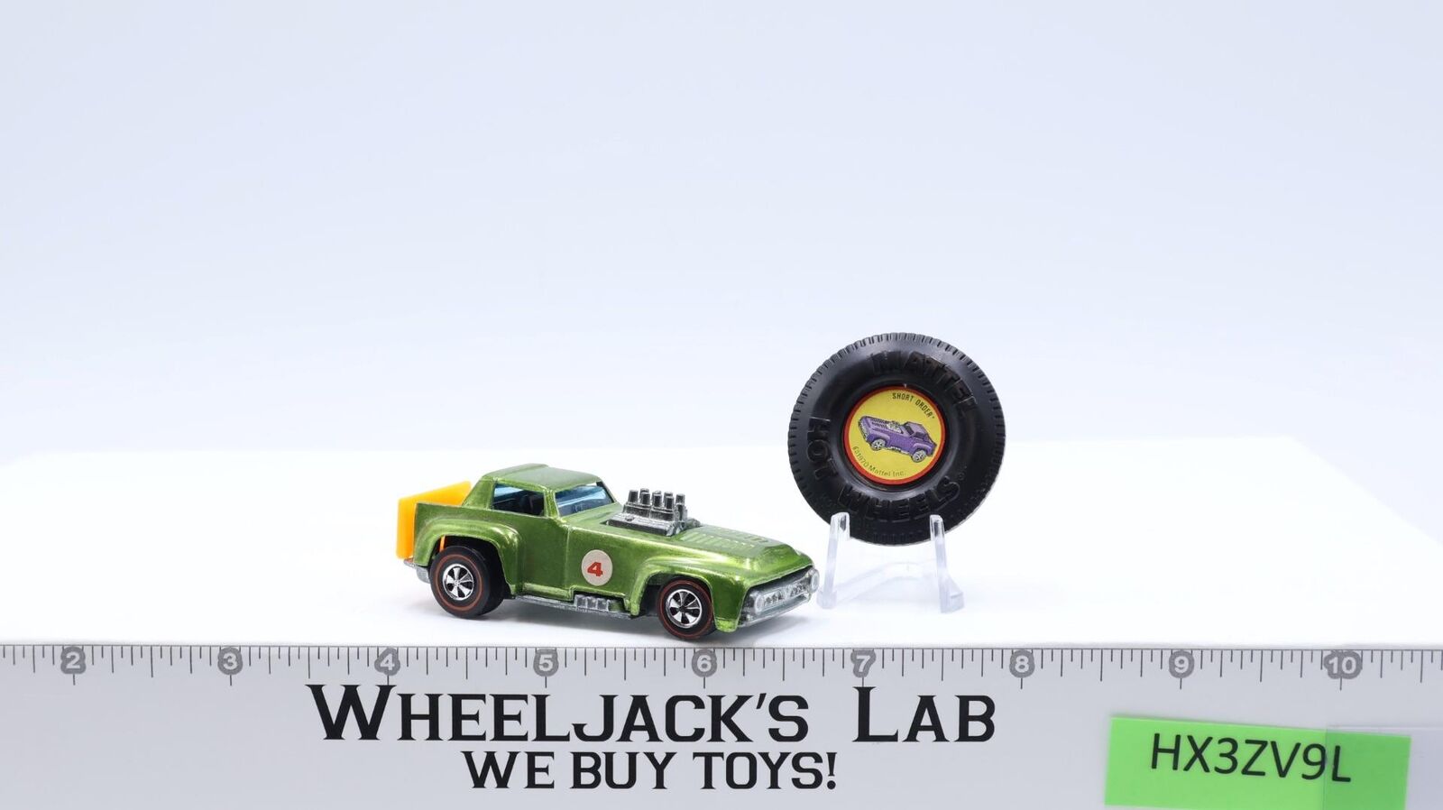 Short Order Light Green Apple 1970 Redline Hot Wheels Mattel Vintage RL ...