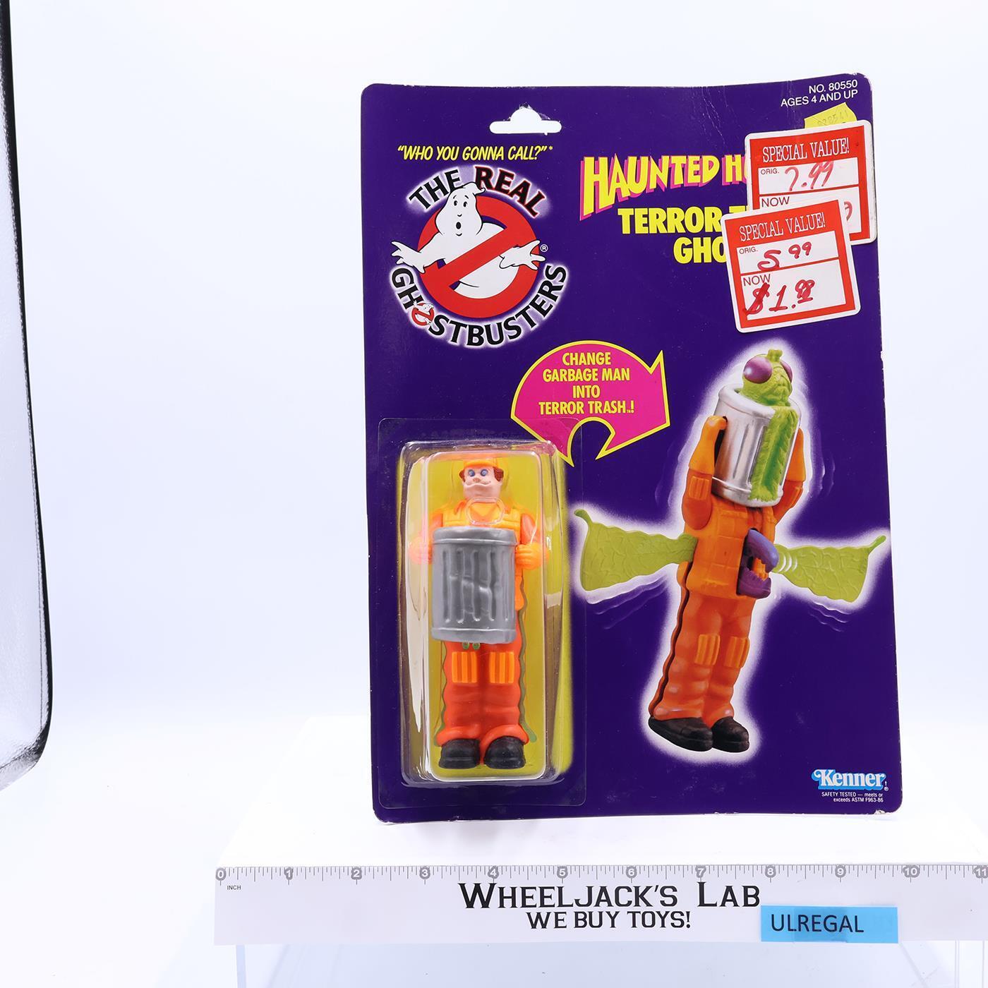 Terror Trash Ghost Haunted Humans The Real Ghostbusters 1986 Kenner NEW ...