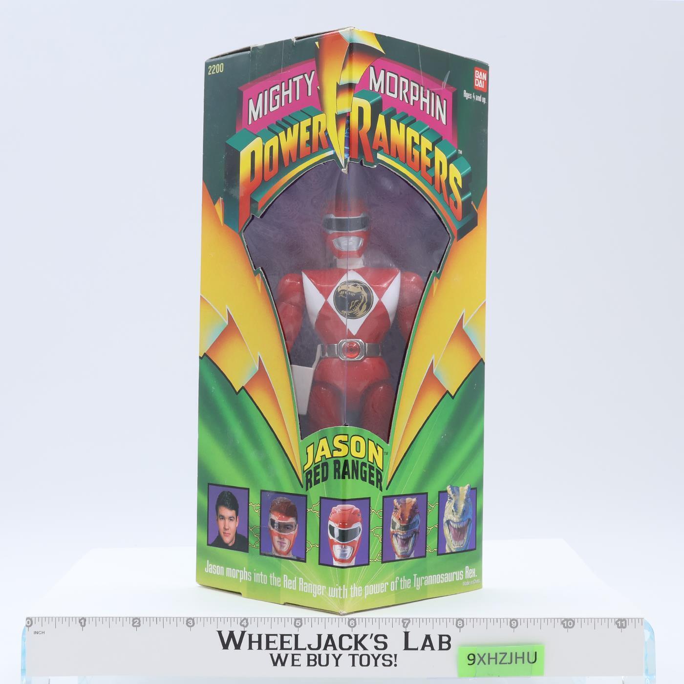 Jason Red Ranger Mighty Morphin Power Rangers 1993 Bandai Figure NEW ...