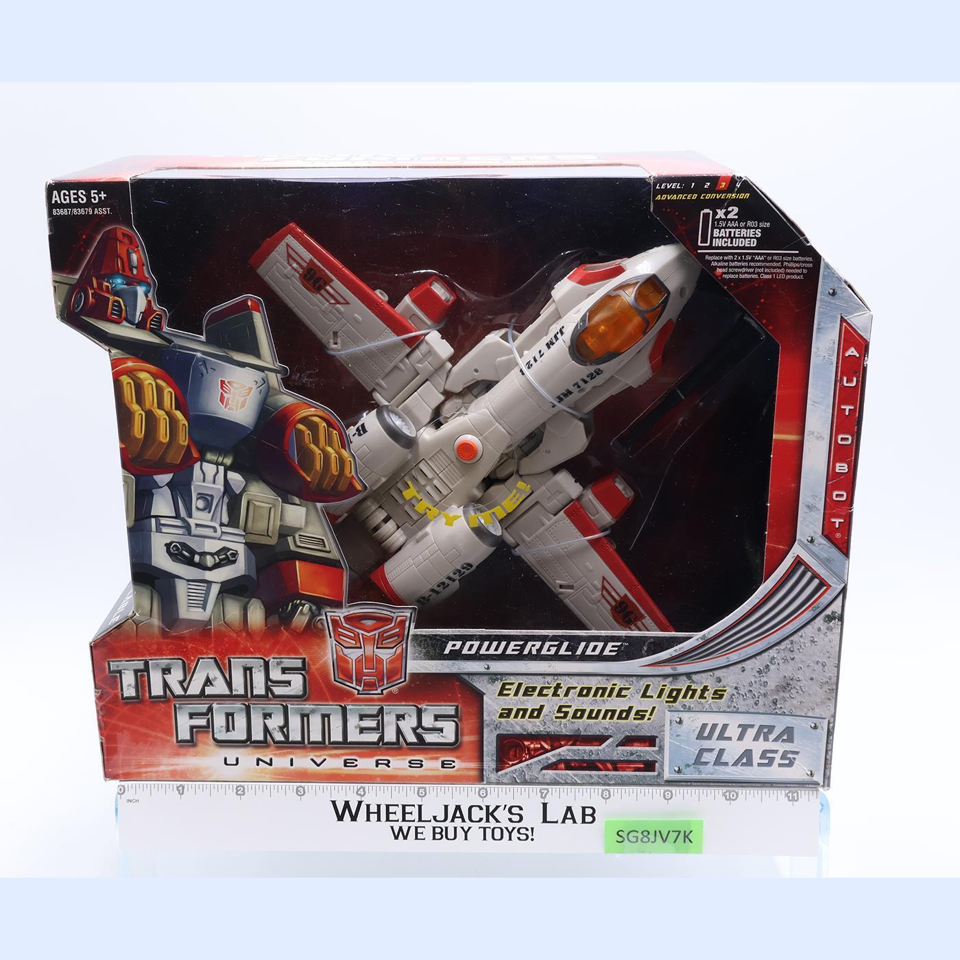 Powerglide Ultra Class Transformers Universe 2008 Hasbro Figure NEW ...