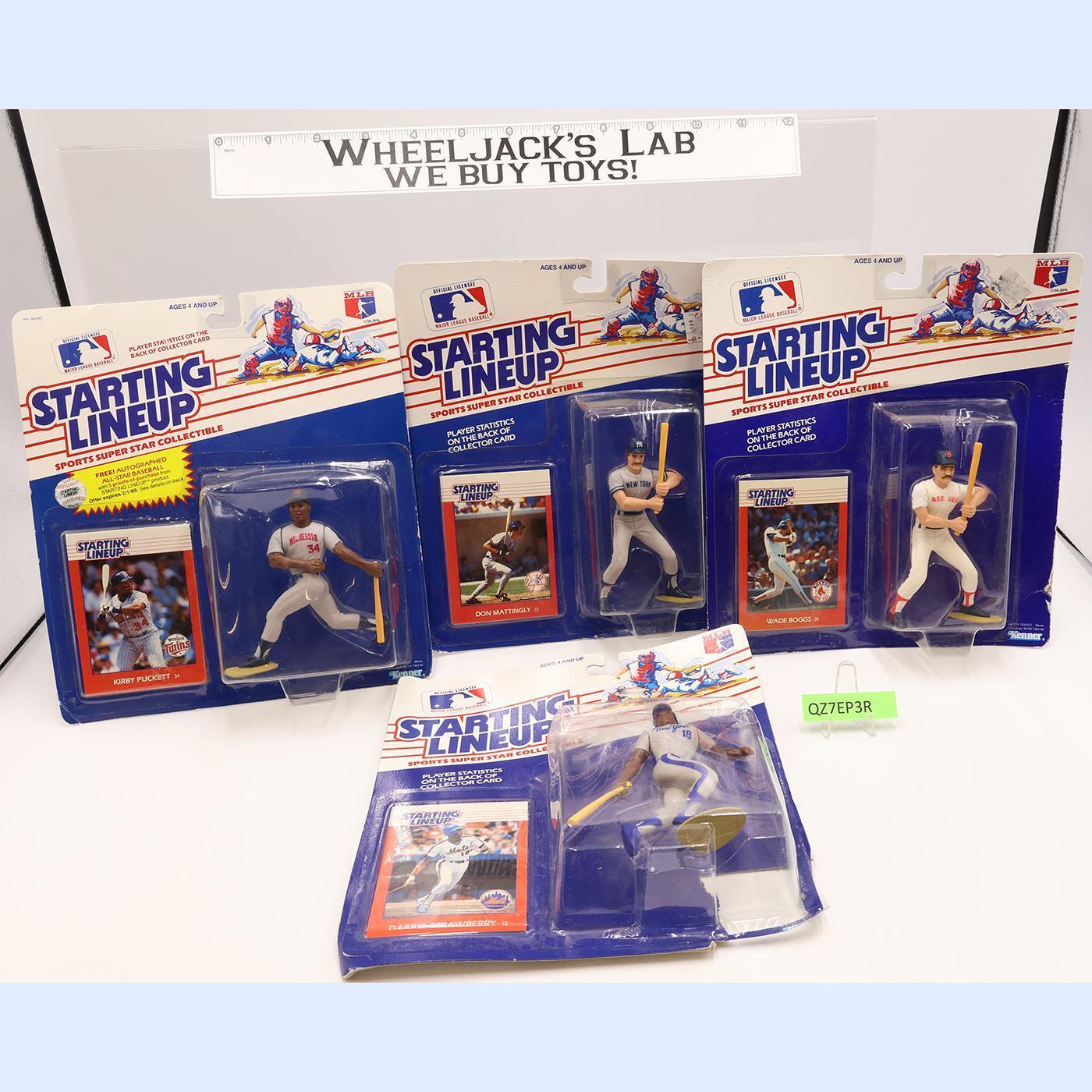 Lot of 4 Baseball MLB Starting Lineup 1988 Kenner Action Figures SEALED ...