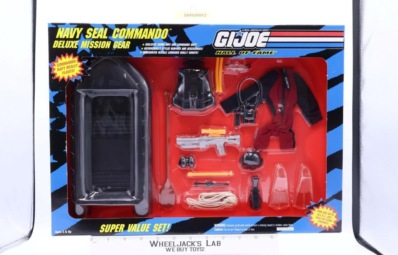 Navy Seal Commando Deluxe Mission Gear Set GI Joe Hall Of Fame MISB ...