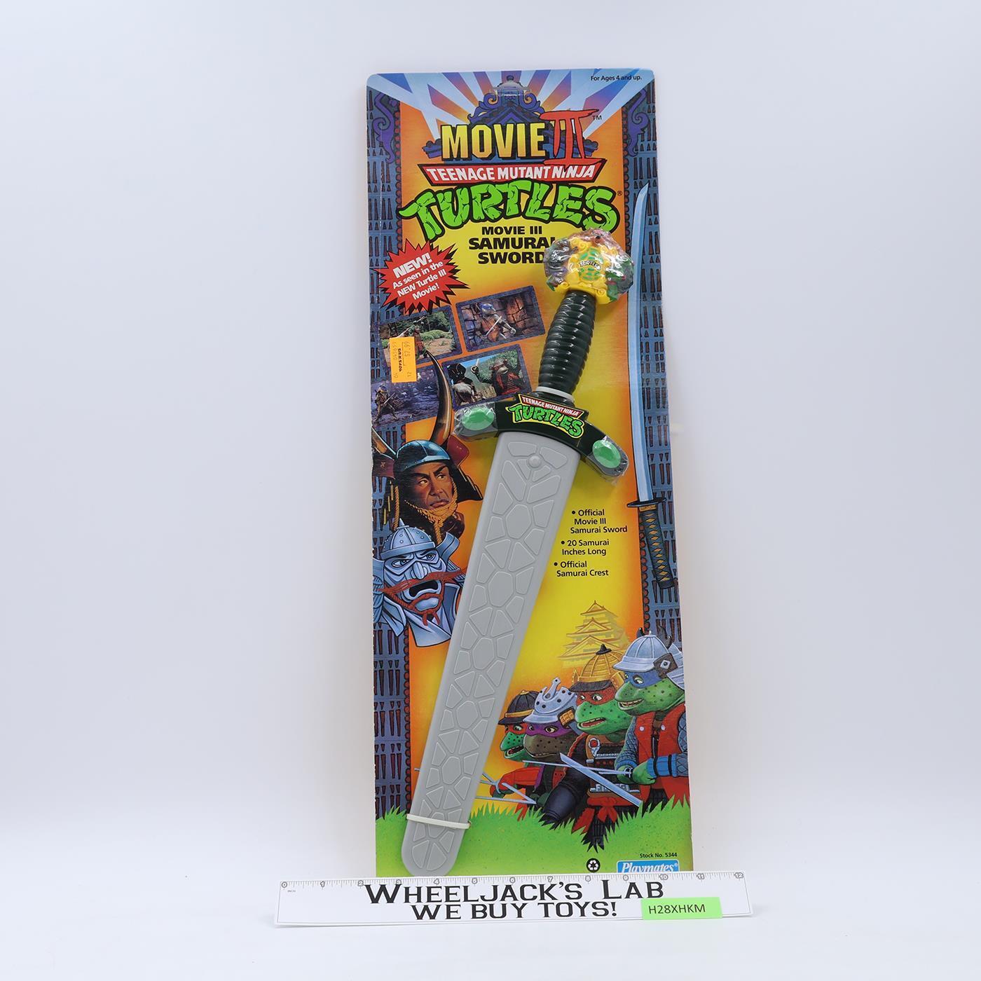 Movie III Samurai Sword Teenage Mutant Ninja Turtles TMNT 1992 ...