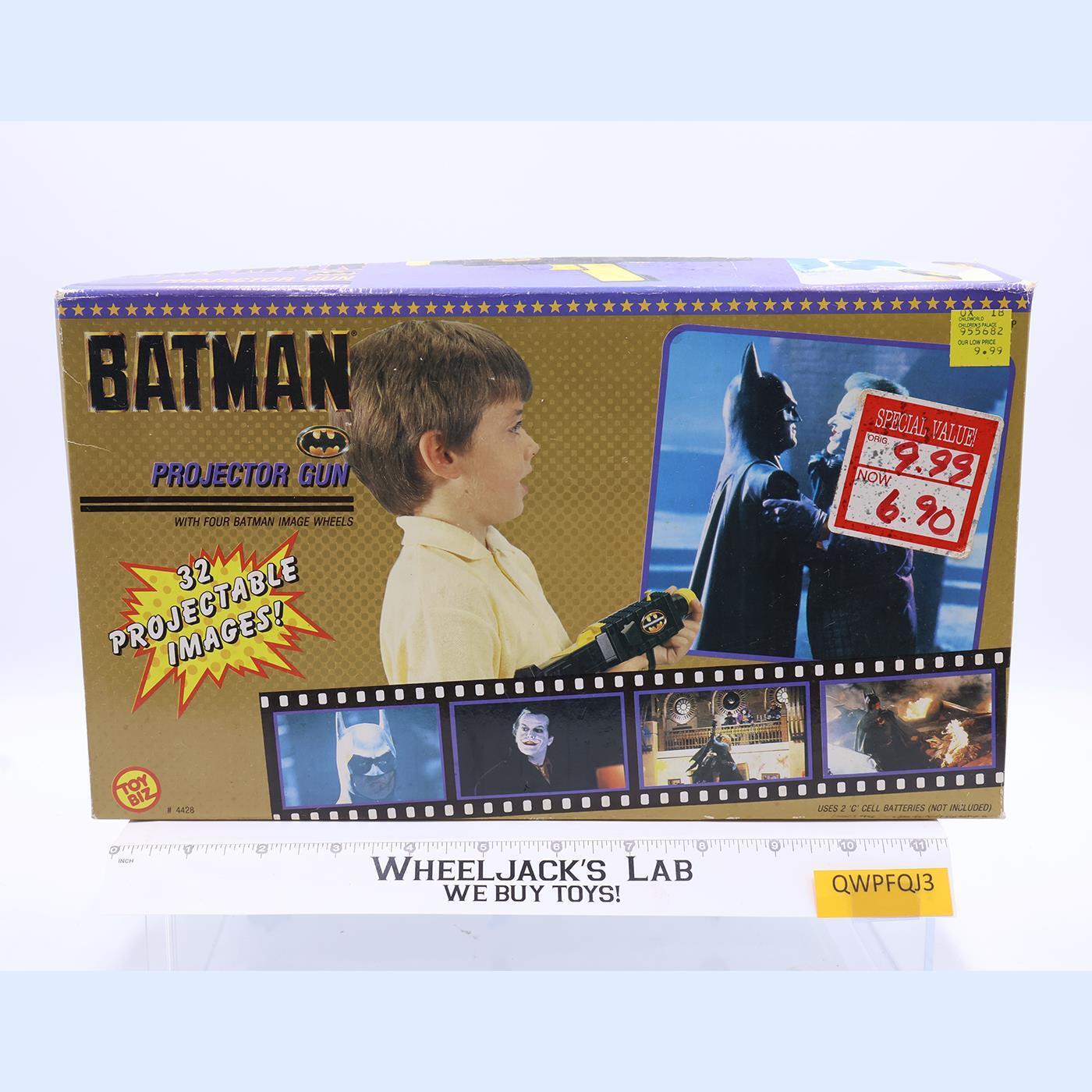 Projector Gun Batman DC Comics 1989 ToyBiz Action Figure NEW SEALED ...