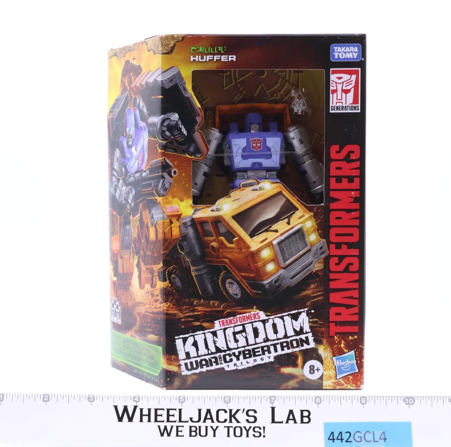 Huffer WFC Trilogy Generations Transformers Kingdom Hasbro Takara 2020 ...