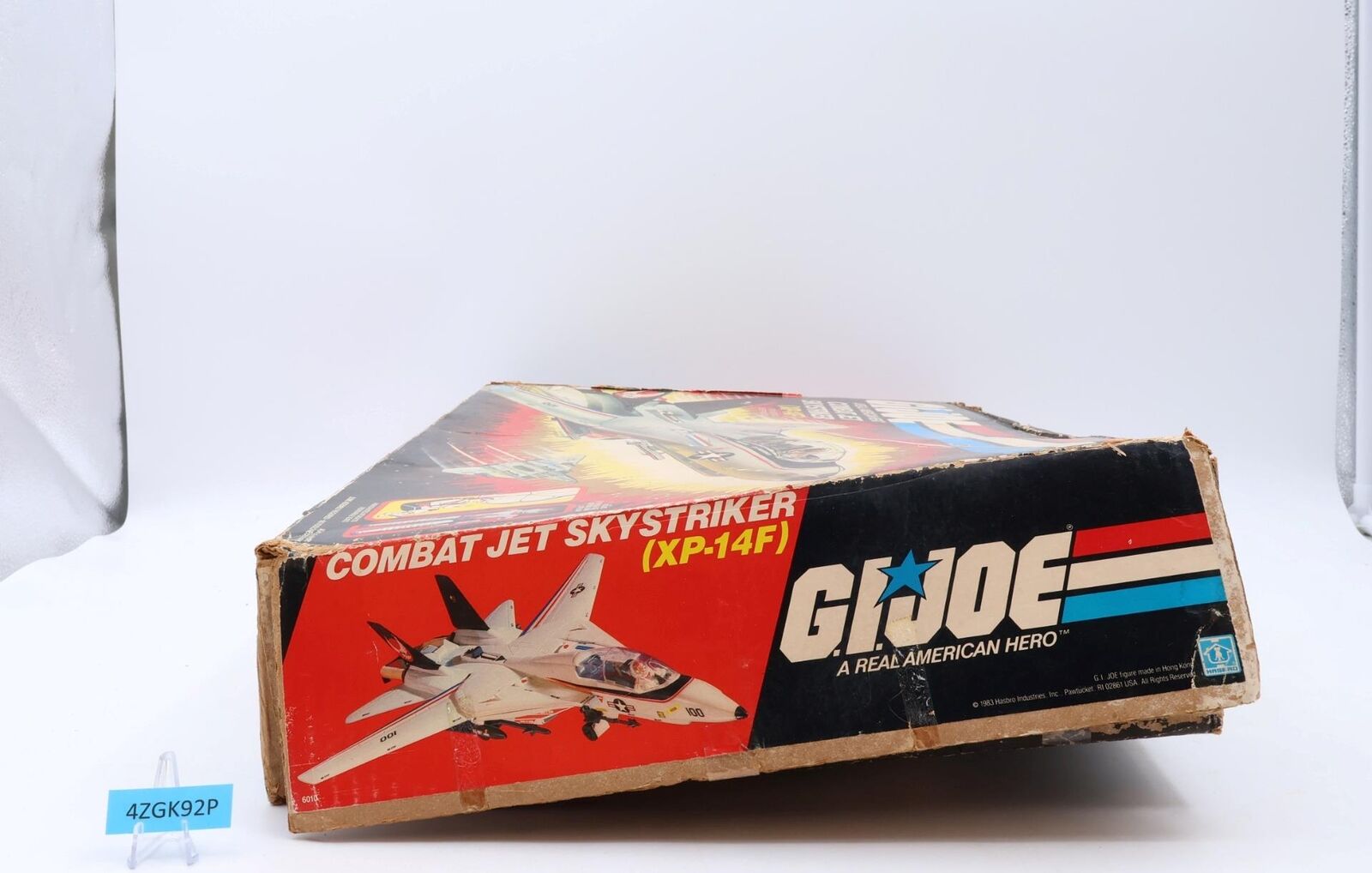 XP-14F Combat Jet Skystriker EMPTY BOX ONLY GI Joe 1983 Hasbro Vehicle ...