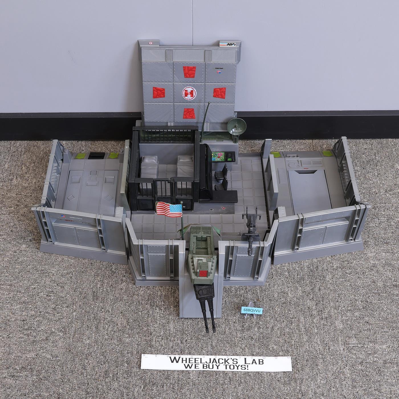 Headquarters Command Center G.I. Joe 1983 Hasbro Vintage Action Figure Playset - Wheeljack's Lab