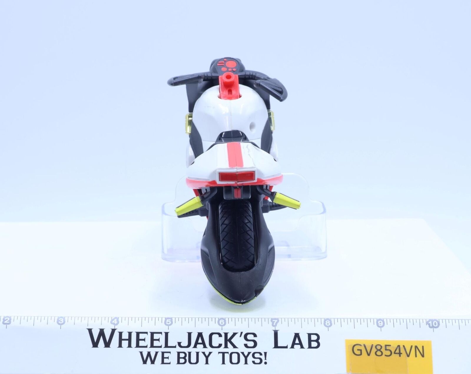 Time Force Cycle Power Rangers 2000 Bandai Action Figure Vehicle Red ...