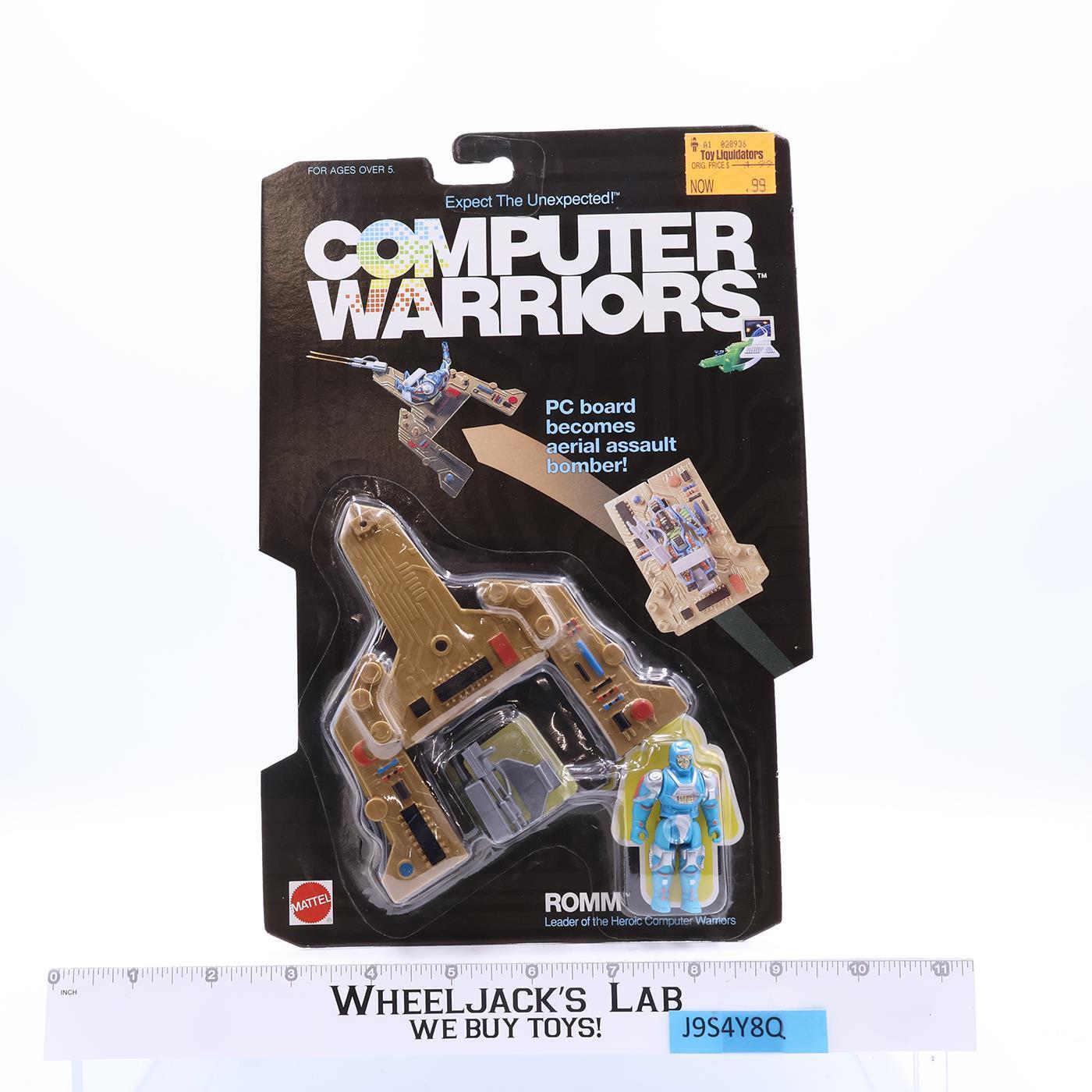 Romm Leader of the Heroic Computer Warriors 1989 Mattel Figure NEW ...