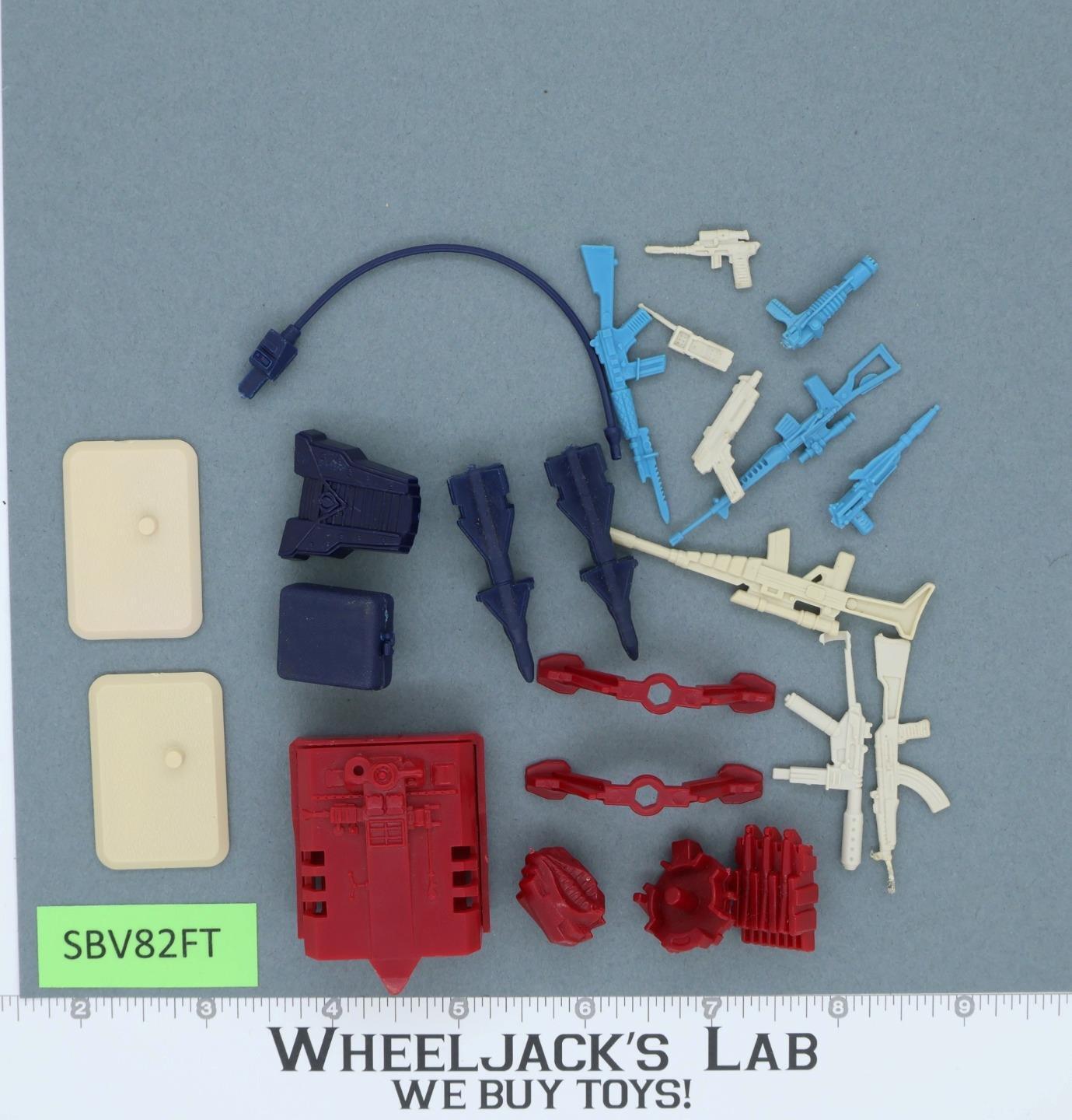 Battle Gear Accessory Set 4 Lot 3 Complete 1986 Weapons GI Joe Vintage ...