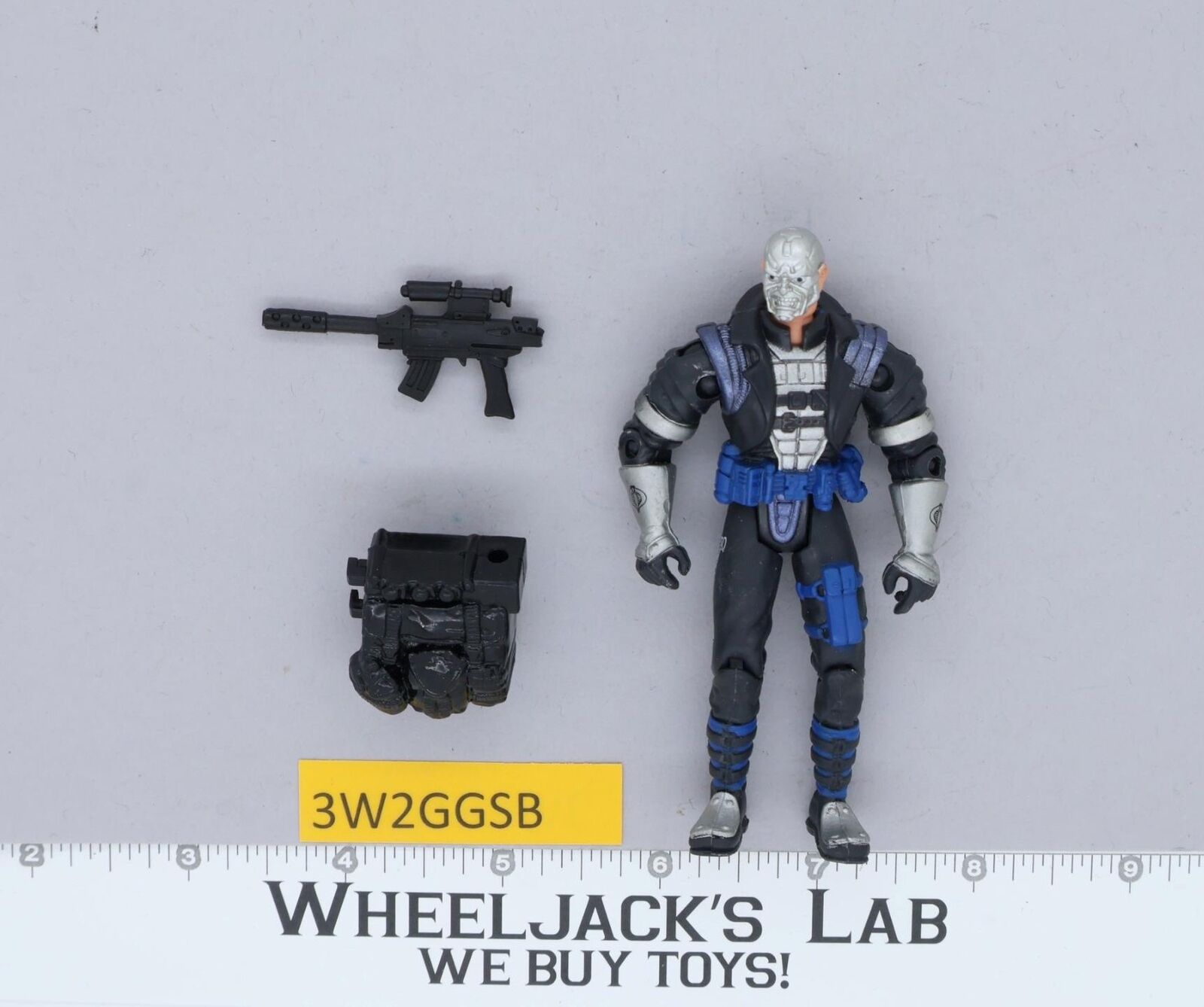 Destro V7 G.I. Joe 2002 Hasbro Action Figure - Wheeljack's Lab