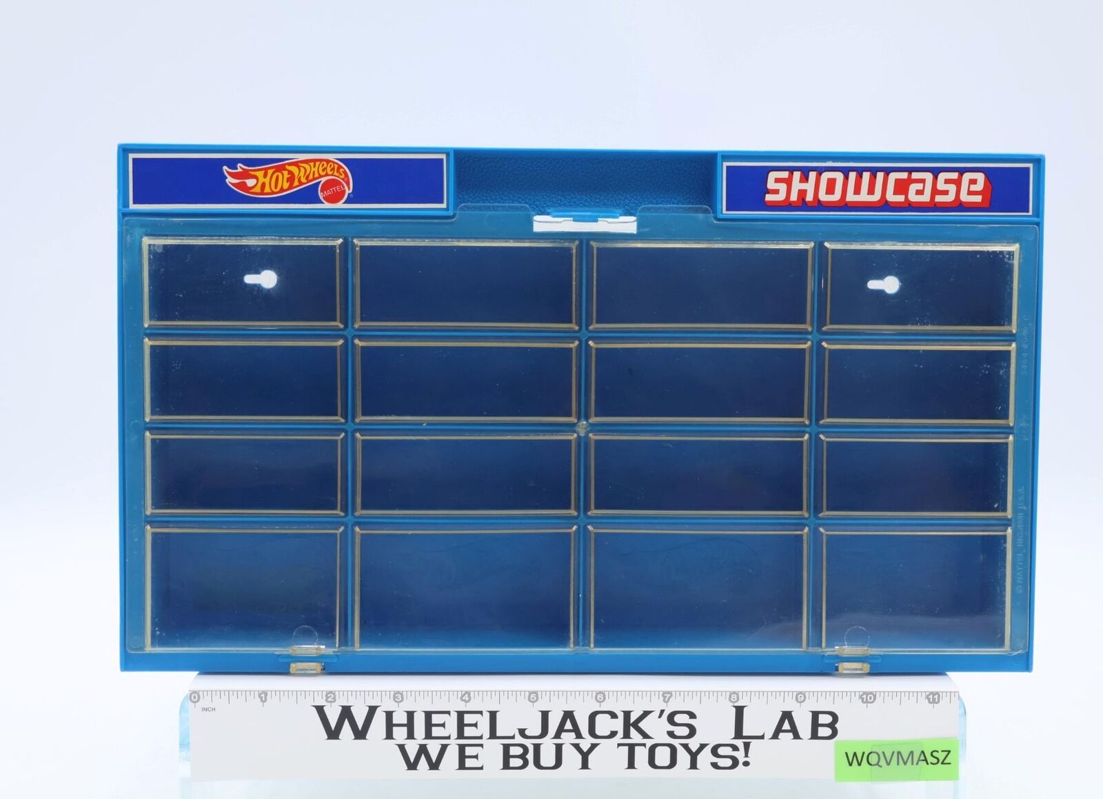 16 Car Wall Mount Showcase Hot Wheels 1981 Mattel Vintage Storage Case ...