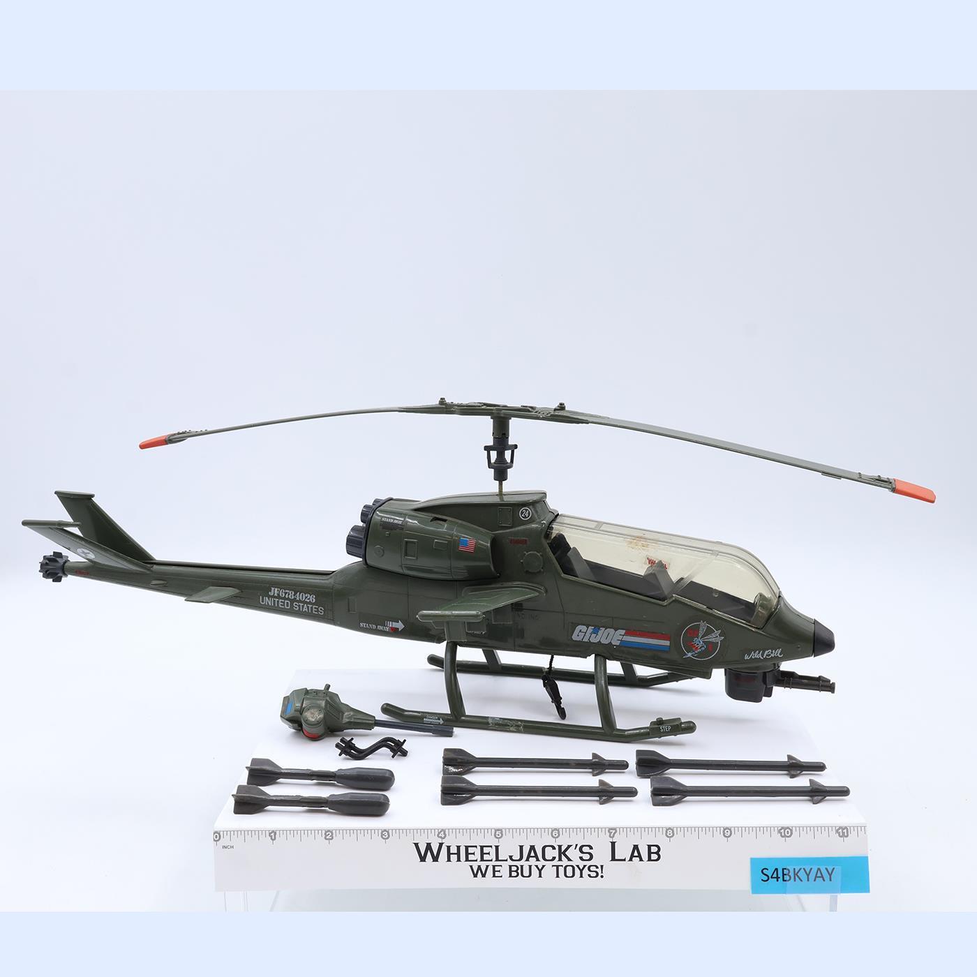 Dragonfly Assault Copter 100% Complete G.I. Joe 1983 Hasbro Vintage ...