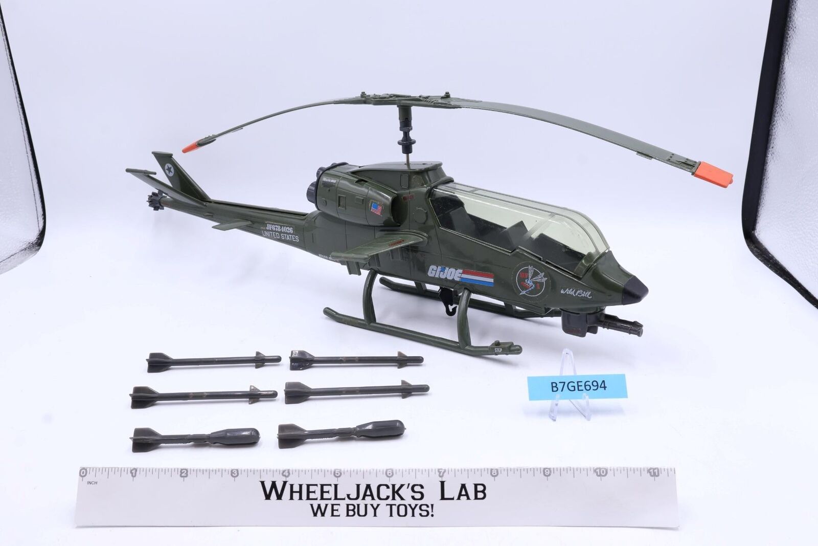 Dragonfly Assault Copter Complete G.I. Joe 1983 Hasbro Action Figure ...